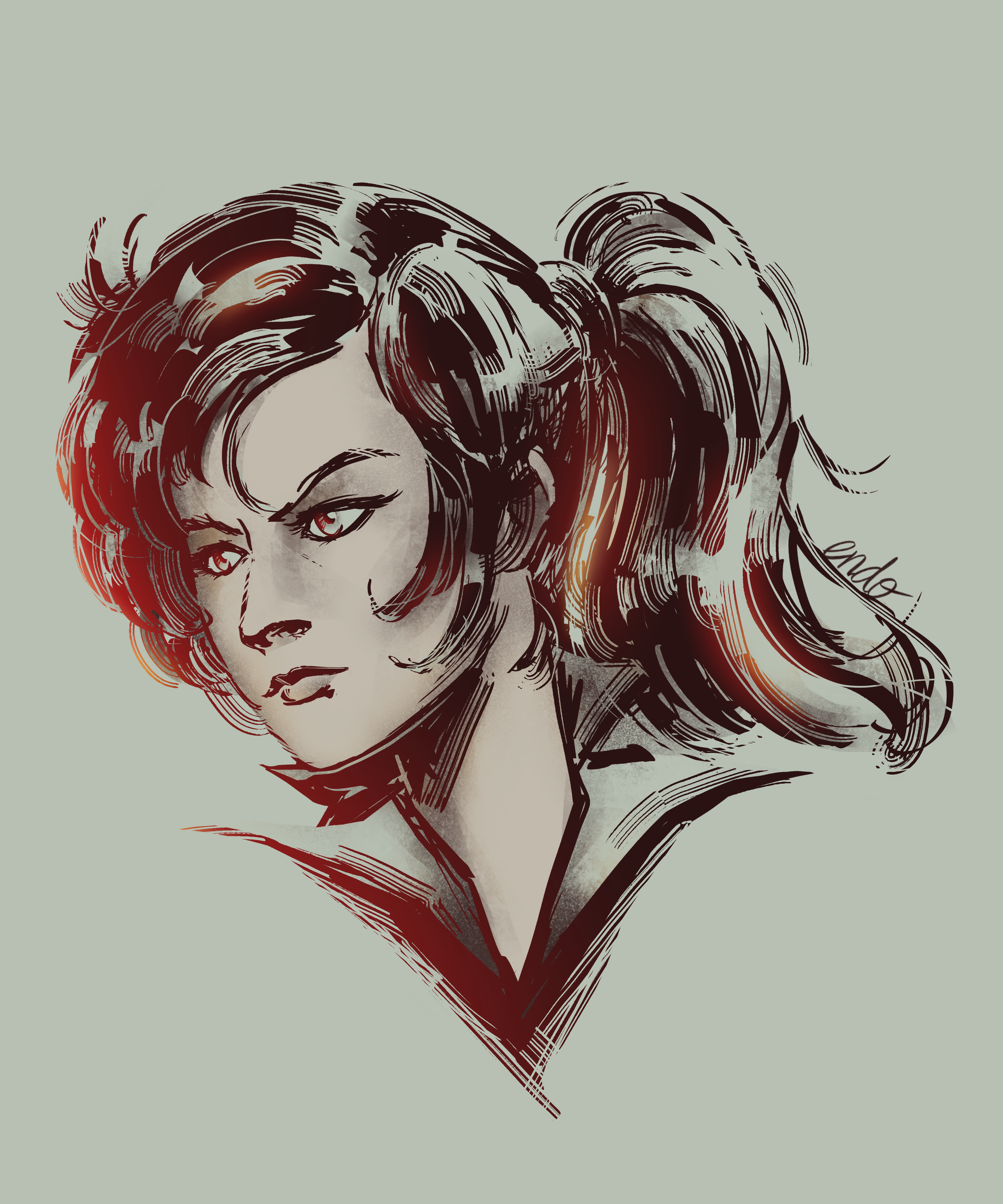 DILUC HIGH PONY TAIL Genshin Impact | HoYoLAB