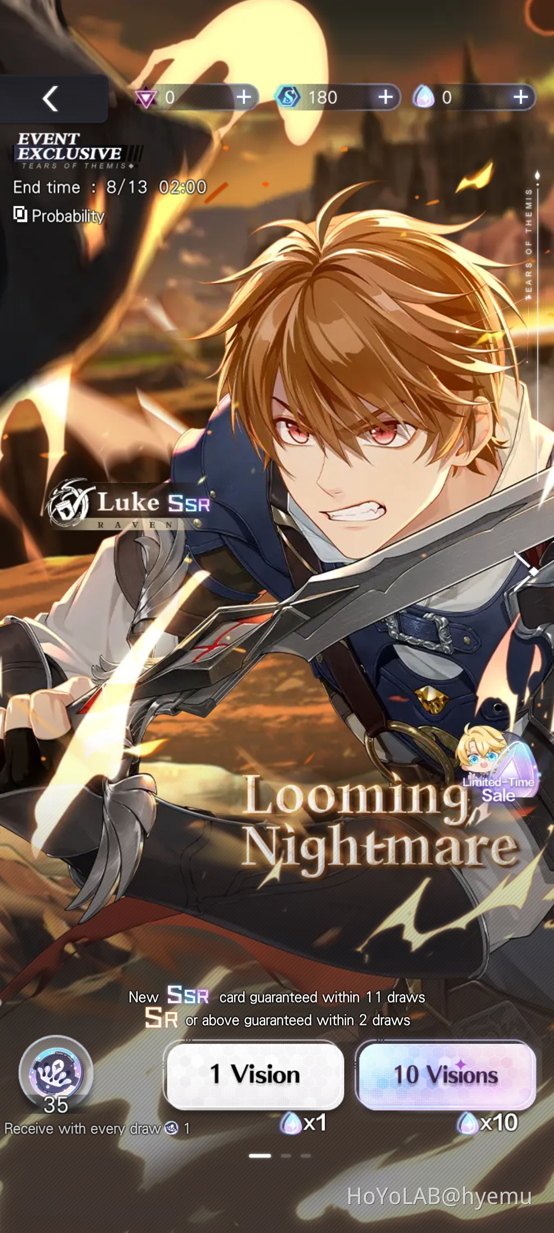 LUKE Tears of Themis | HoYoLAB
