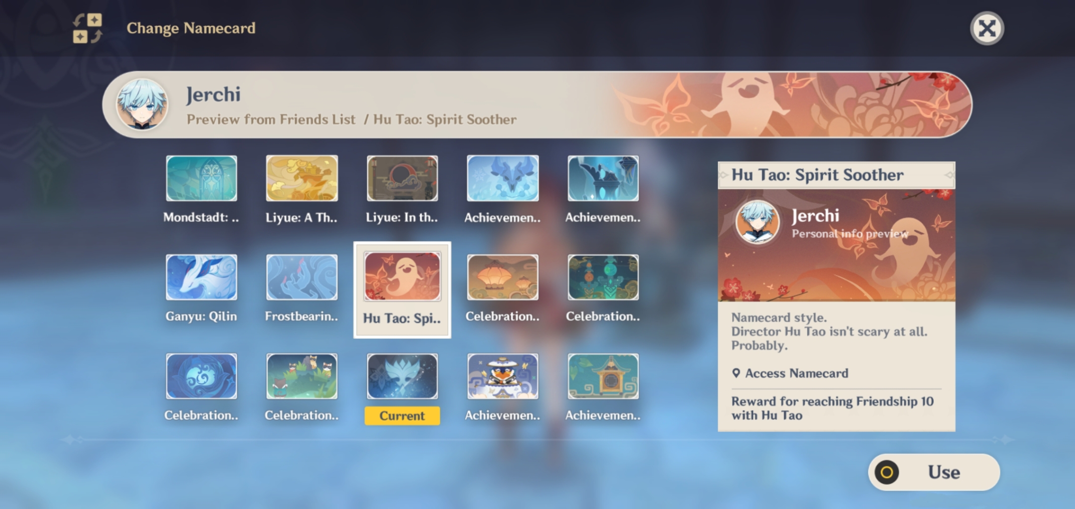 What's Your Top 3 Favorite Name cards? Genshin Impact | HoYoLAB