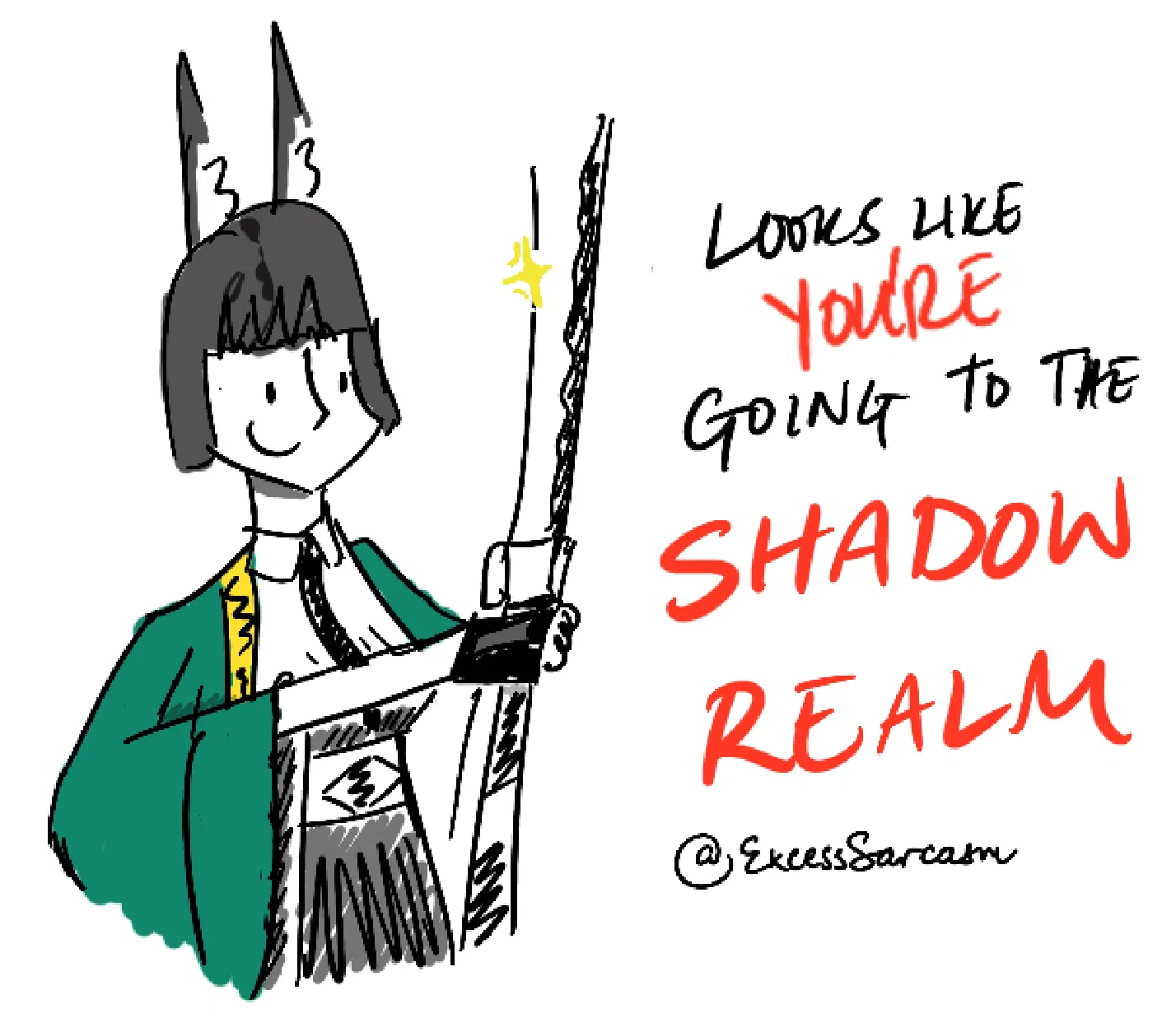 Drew a doodle of Miyabi (ZZZ) Zenless Zone Zero | HoYoLAB