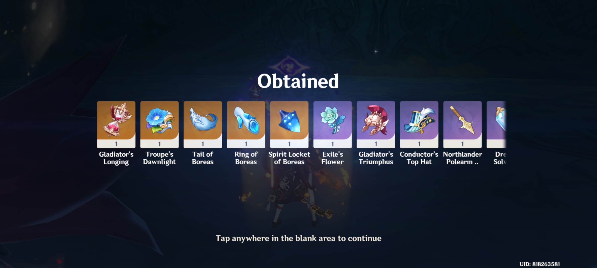 one full set Genshin Impact | HoYoLAB