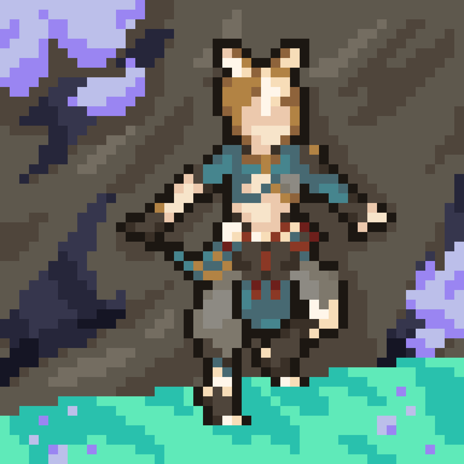 Gorou chilling, Pixel Art Animation Genshin Impact | HoYoLAB