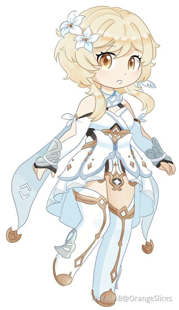 lumine chibi !! Genshin Impact | HoYoLAB