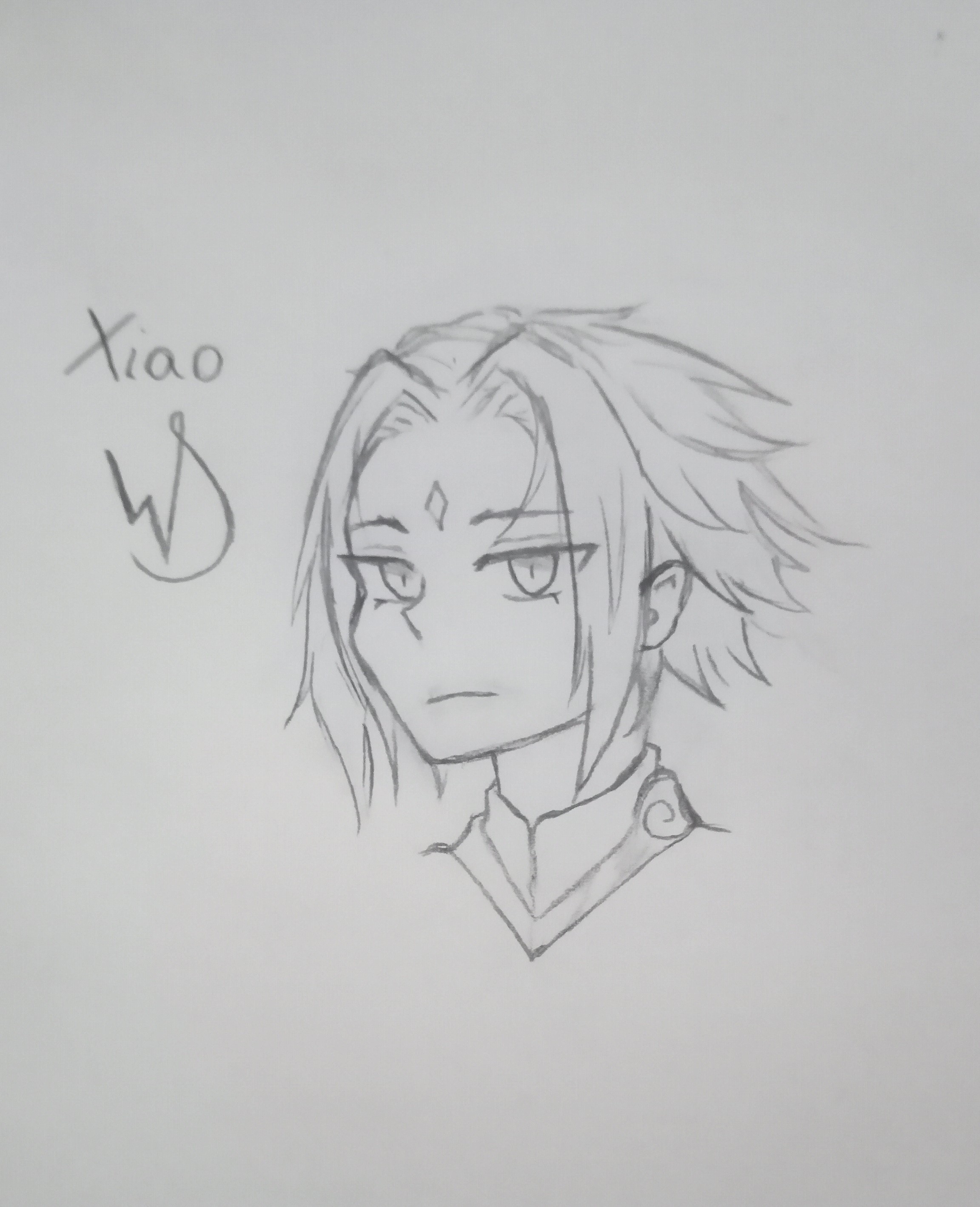 💚 Xiao Sketch 💚 Genshin Impact | HoYoLAB