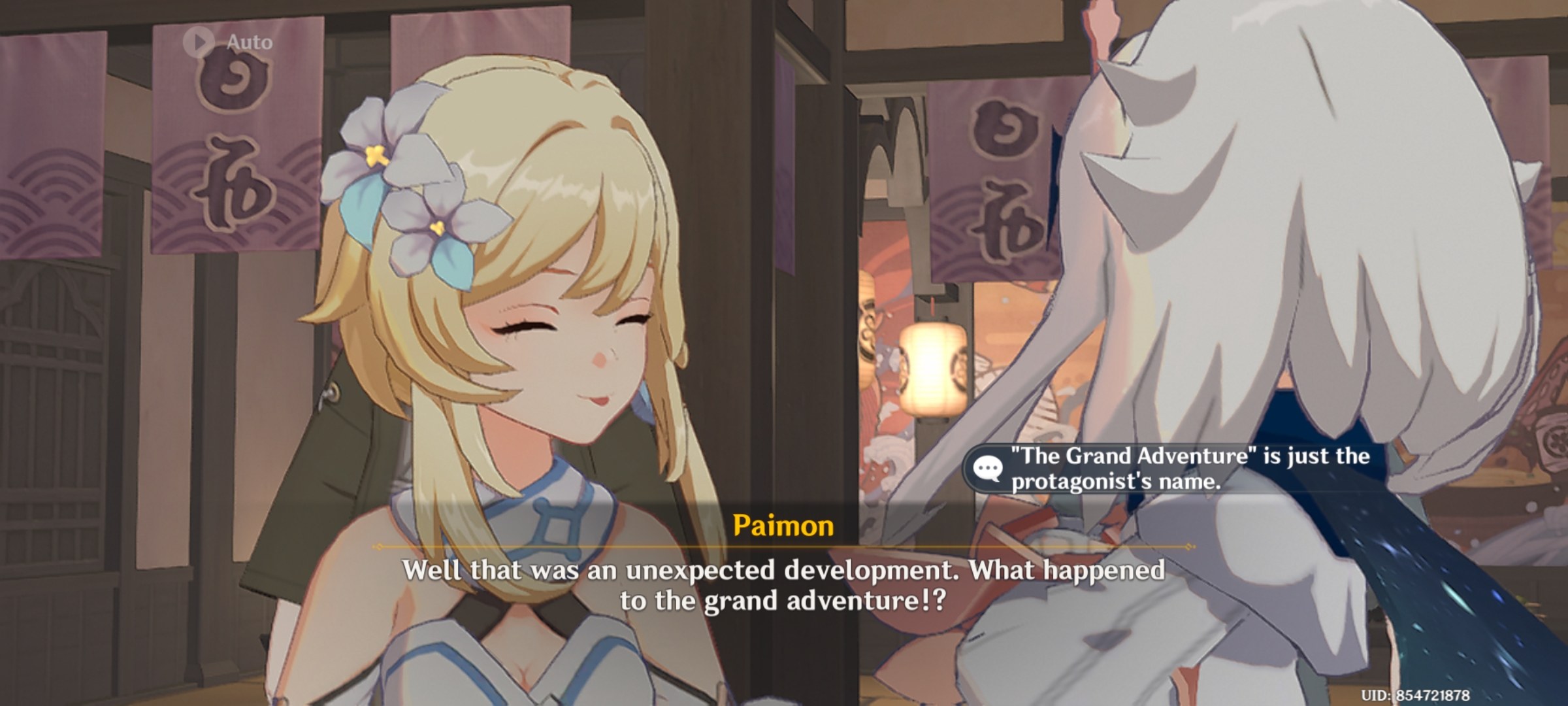 lumine doing a te he pose Genshin Impact | HoYoLAB