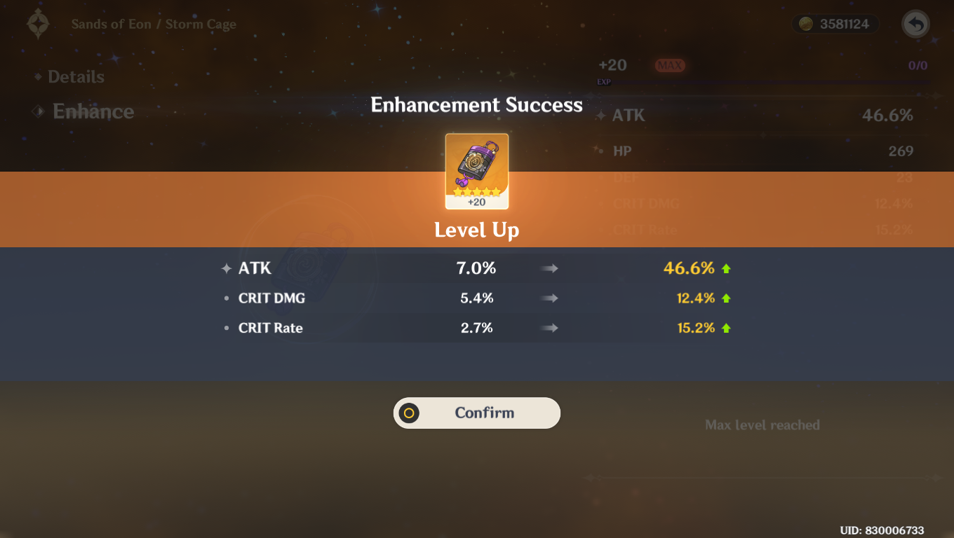 🌟Lucky Roll🌟 5 rolls at critrate and critdamage substats🌟 Genshin ...