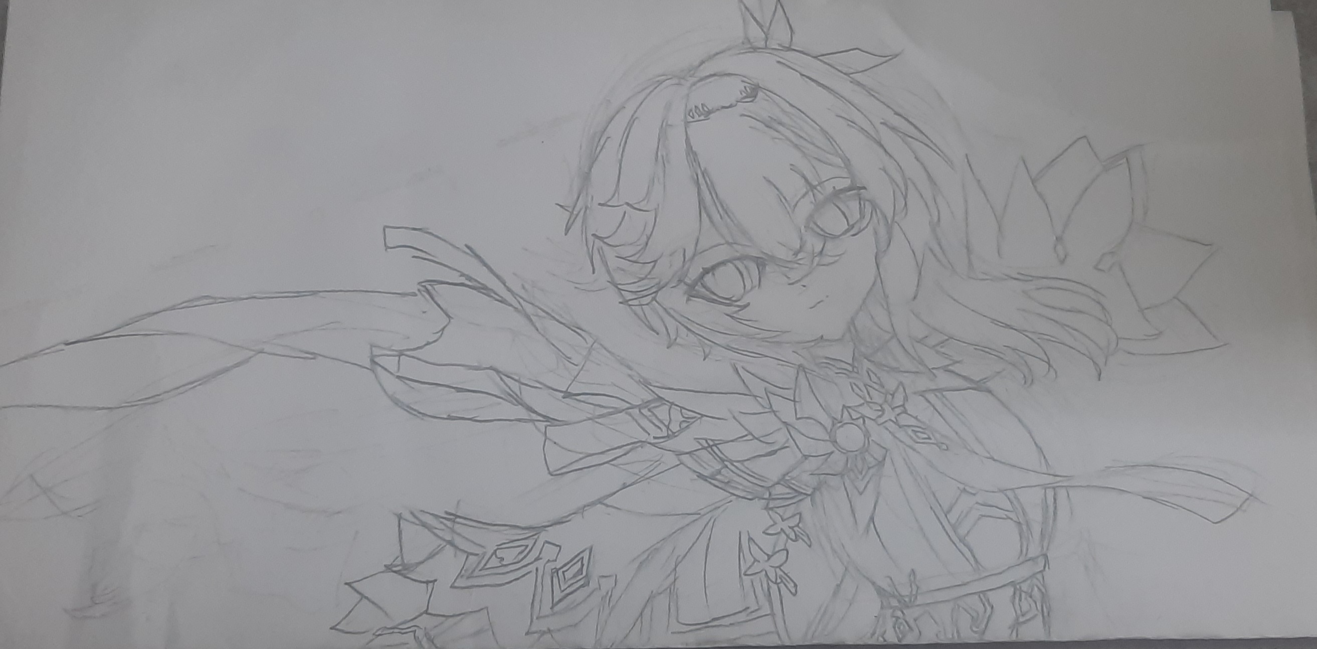 Just drawing~ Genshin Impact | HoYoLAB