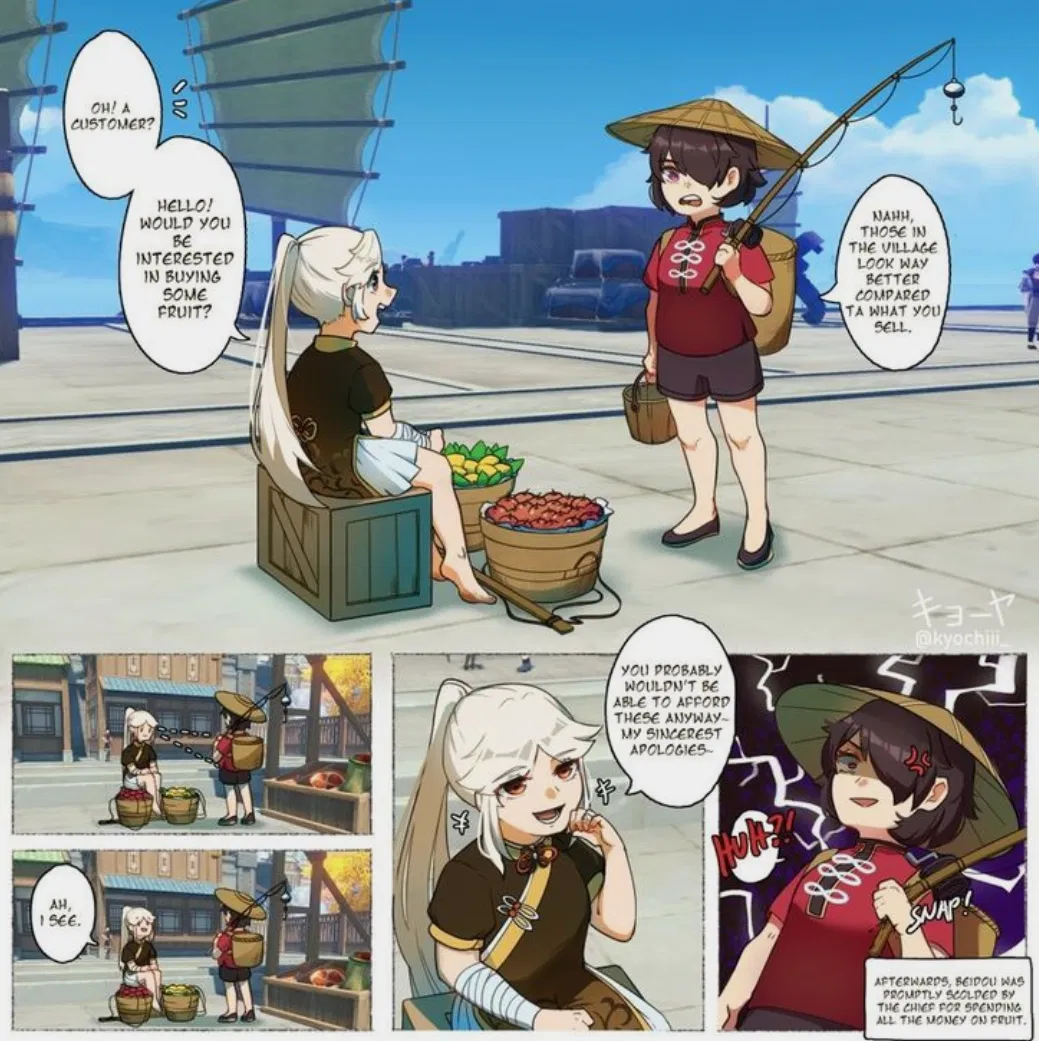 Beidou Memes Genshin Impact | HoYoLAB