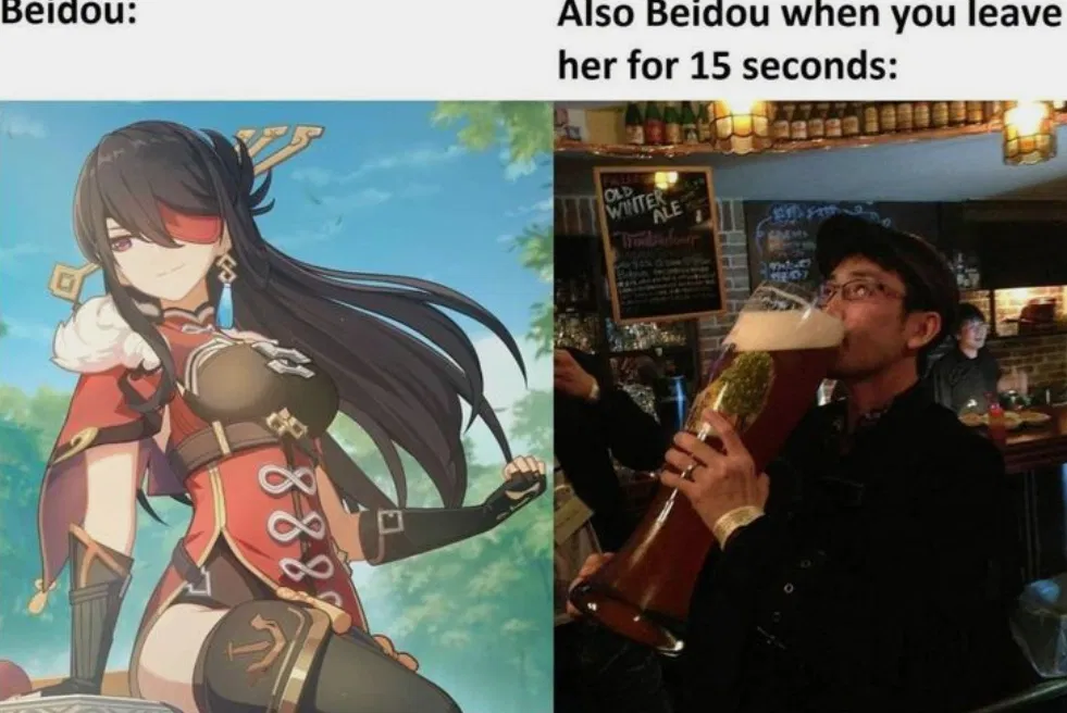 Beidou Memes Genshin Impact | HoYoLAB