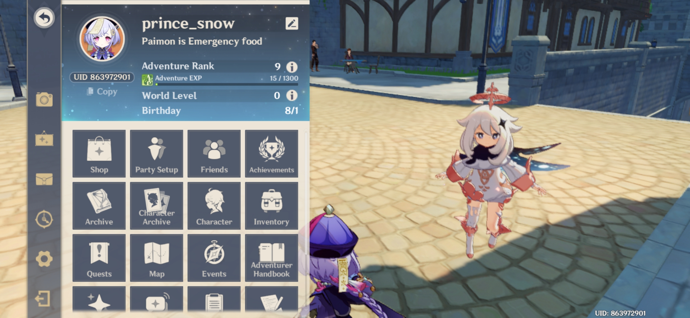 hello here's my uid Genshin Impact | HoYoLAB