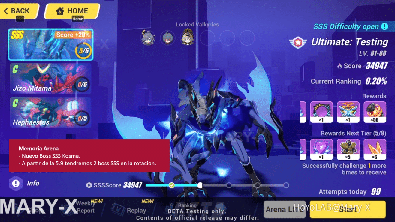 RESUMEN V.5.9 | ESPAÑOL | Honkai Impact 3rd | Honkai Impact 3rd | HoYoLAB
