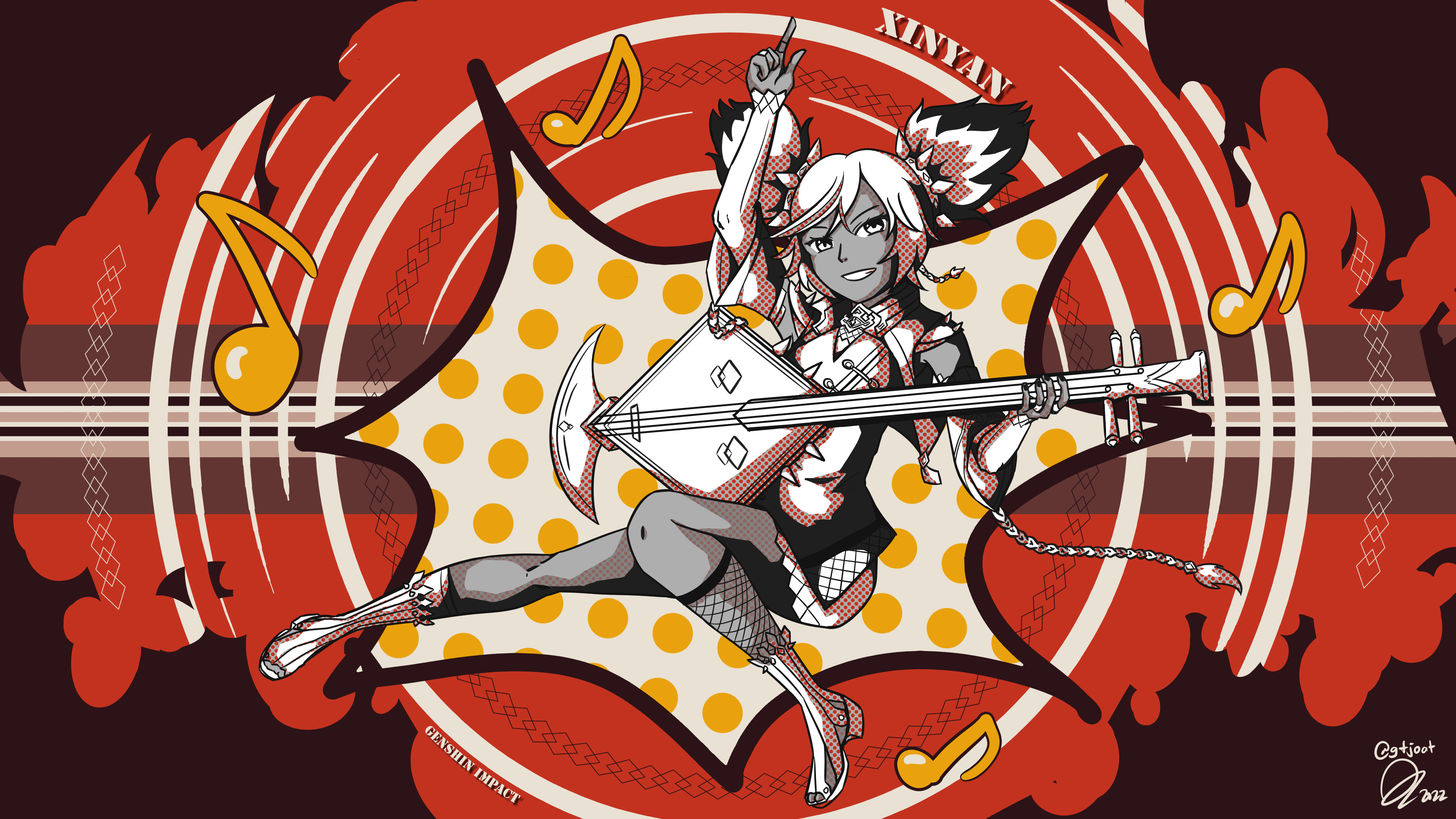 Xinyan Wallpaper Genshin Impact | HoYoLAB