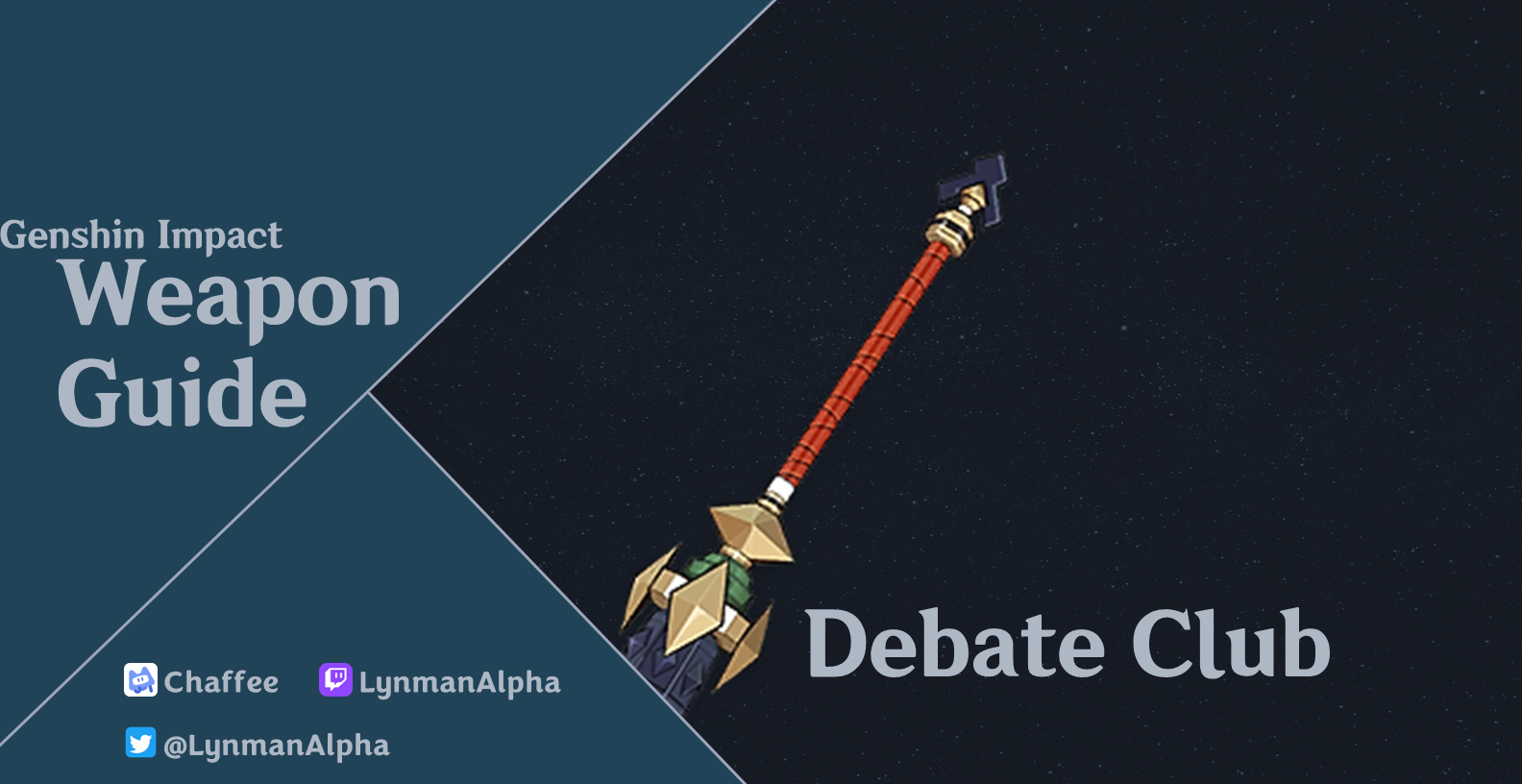 Debate Club | Weapon Guide Genshin Impact | HoYoLAB