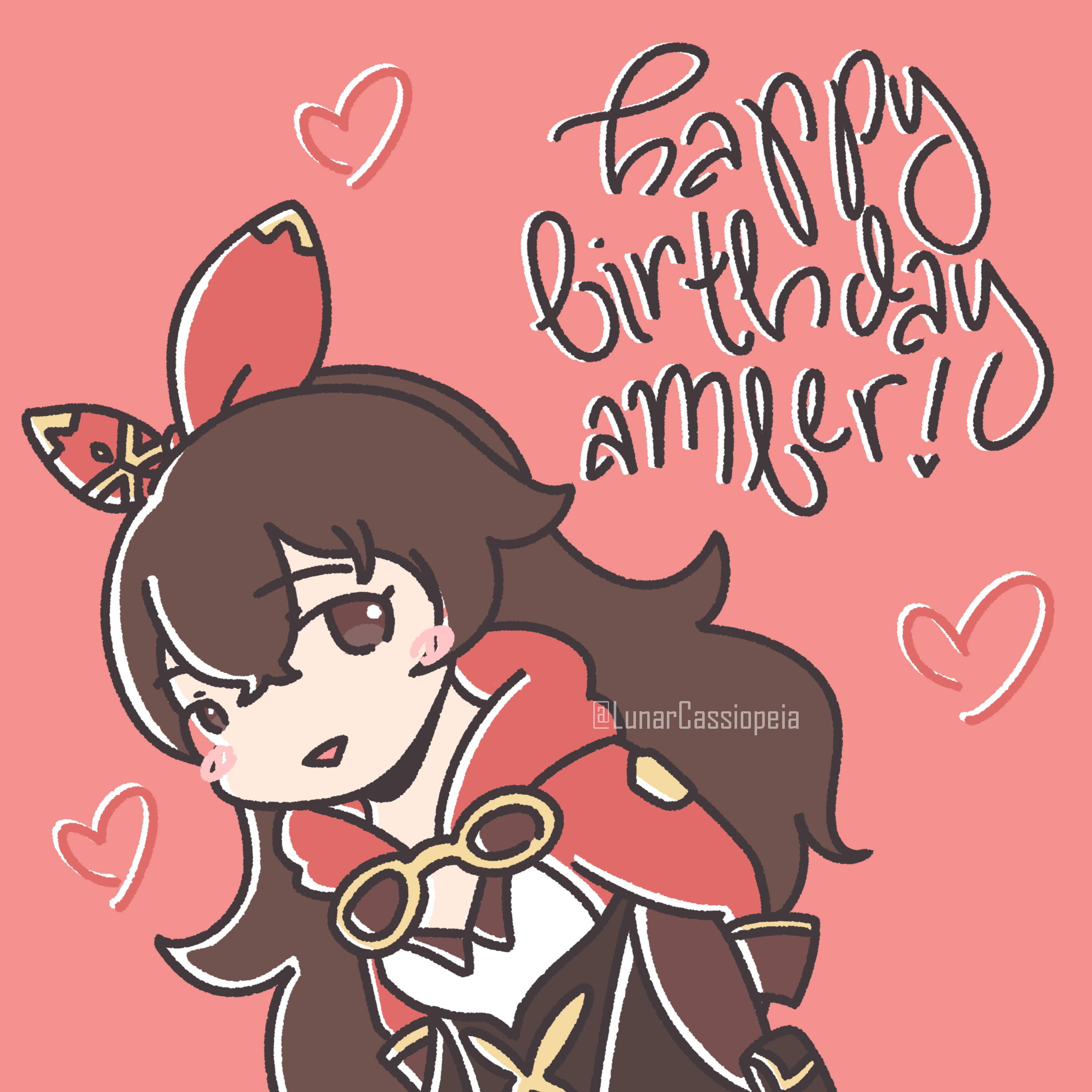 Happy Birthday Amber! Genshin Impact | HoYoLAB