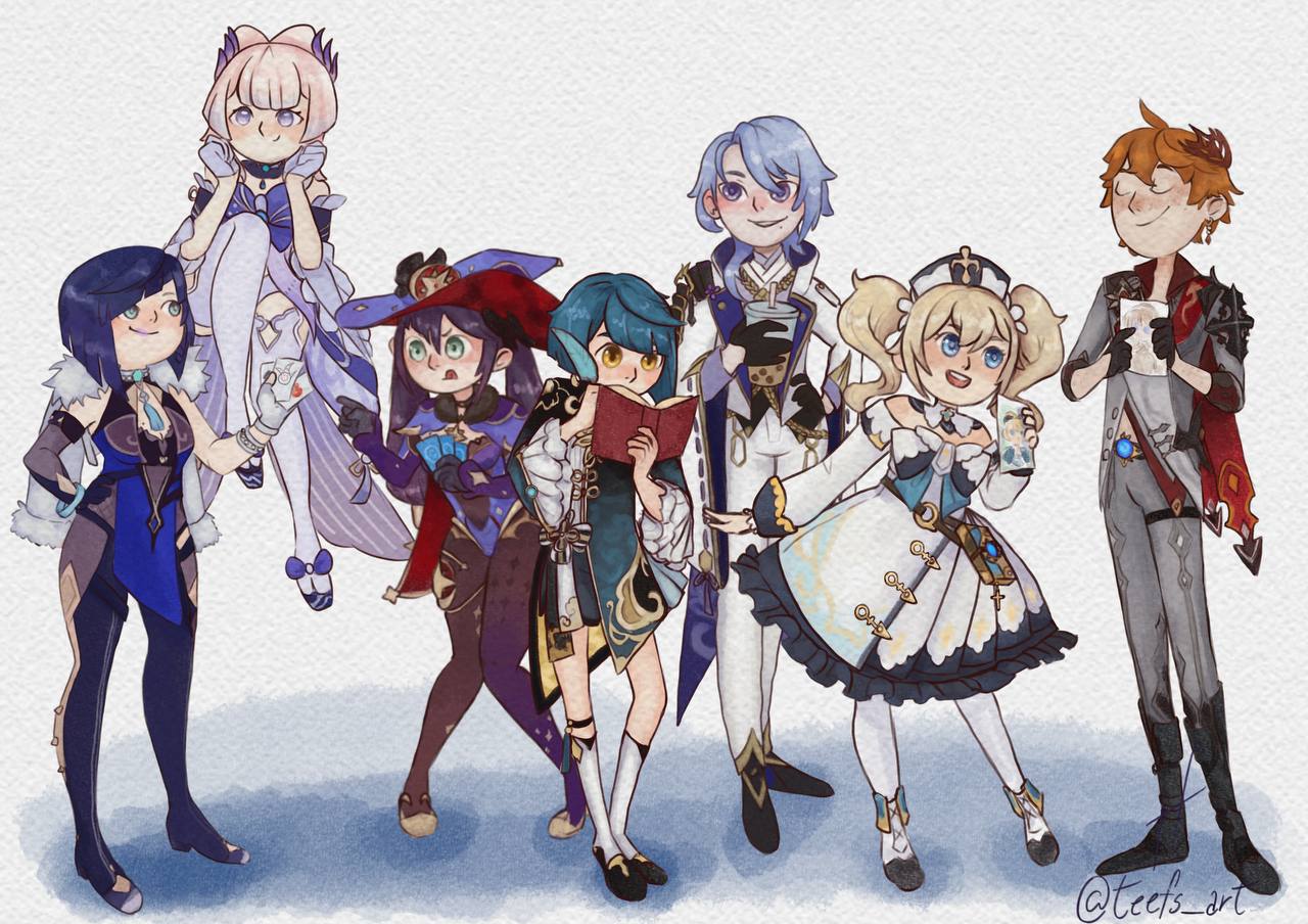 Hydro family! Genshin Impact | HoYoLAB