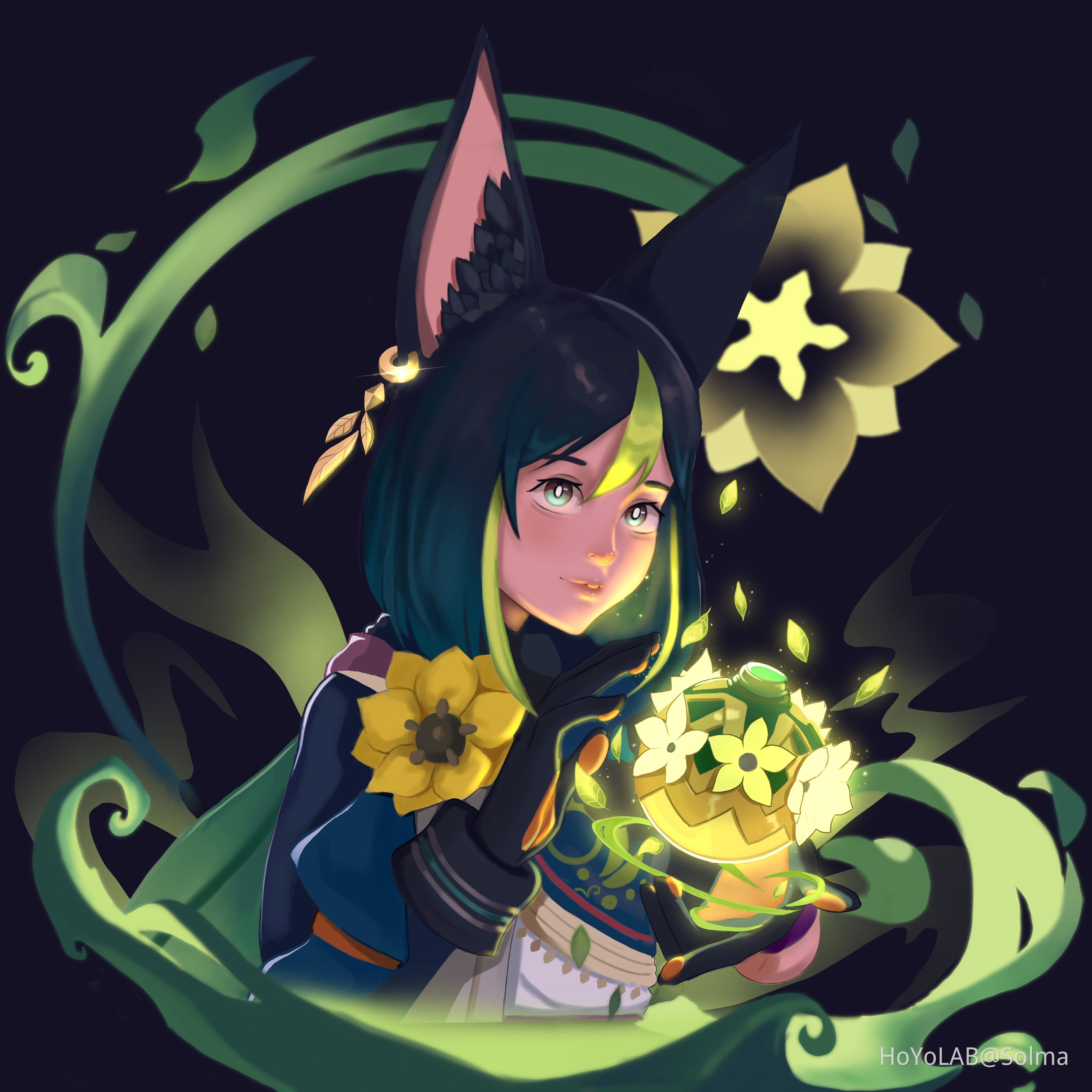 Tighnari fanart Genshin Impact | HoYoLAB
