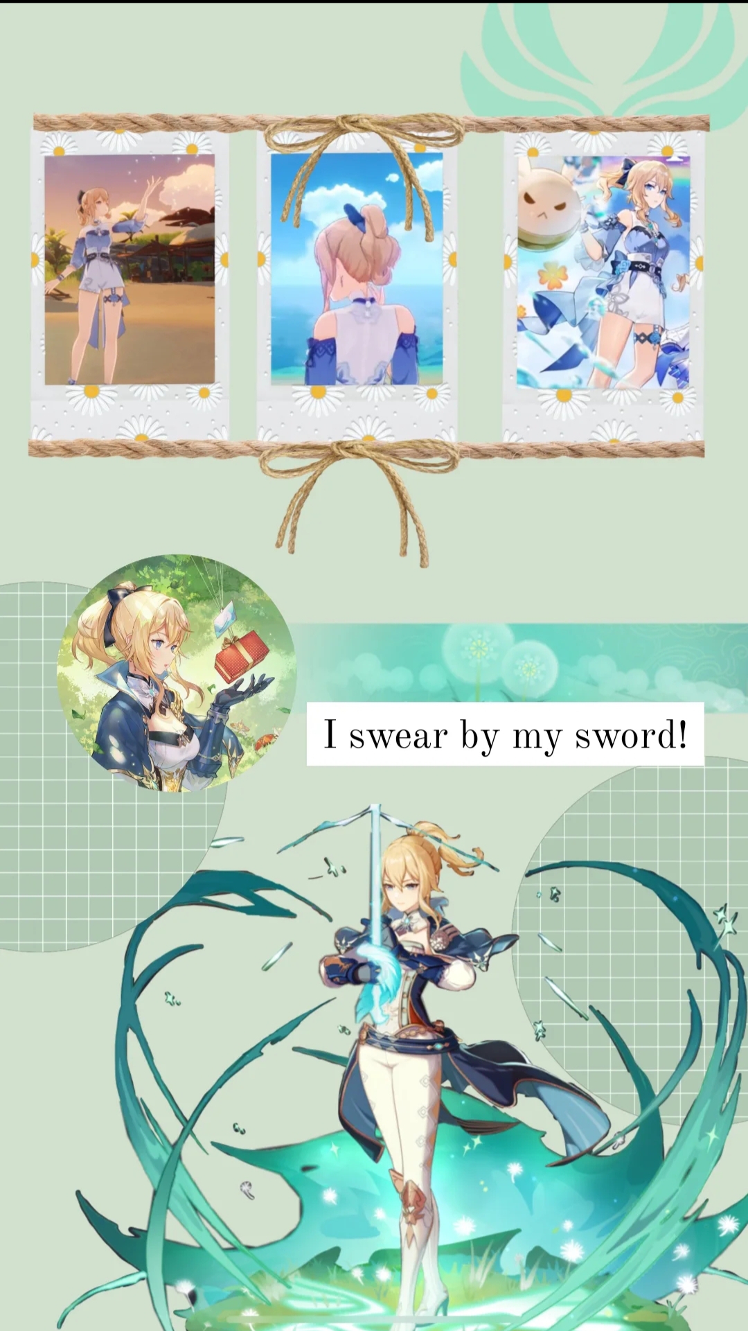 Digital Journal: Jean Genshin Impact | HoYoLAB