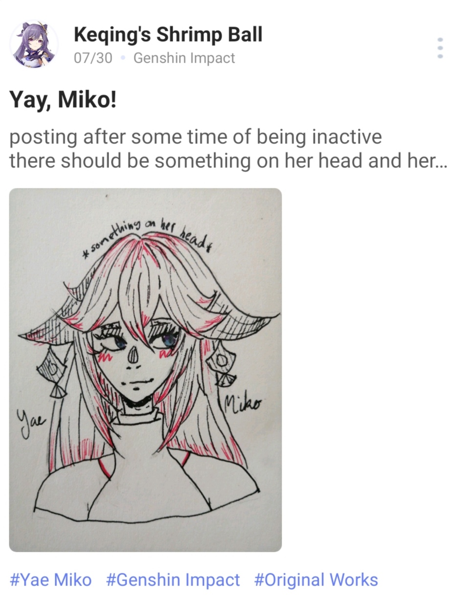 Yae Miko - Yay! Miko Genshin Impact | HoYoLAB