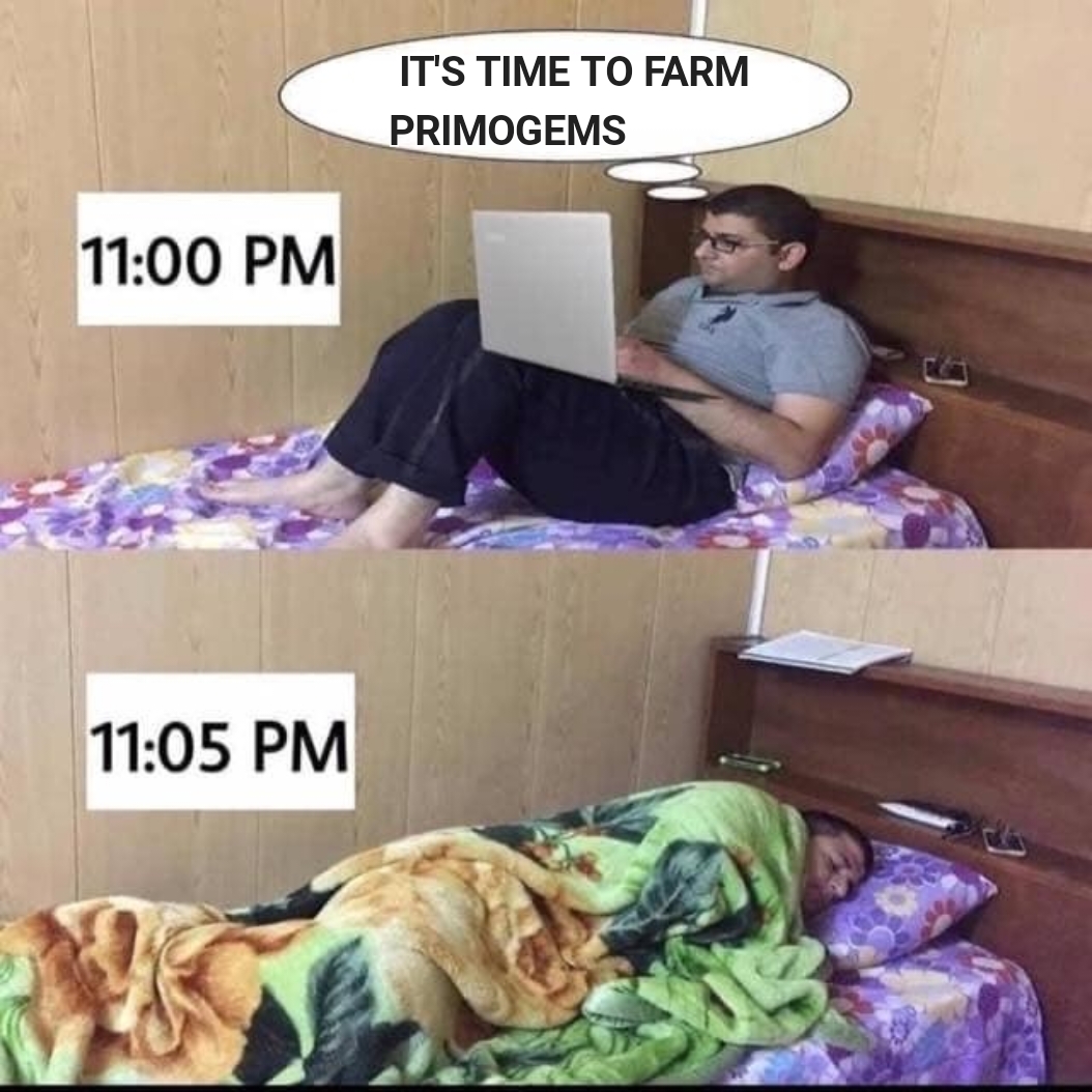 Primogem Farming Be Like Genshin Impact | HoYoLAB