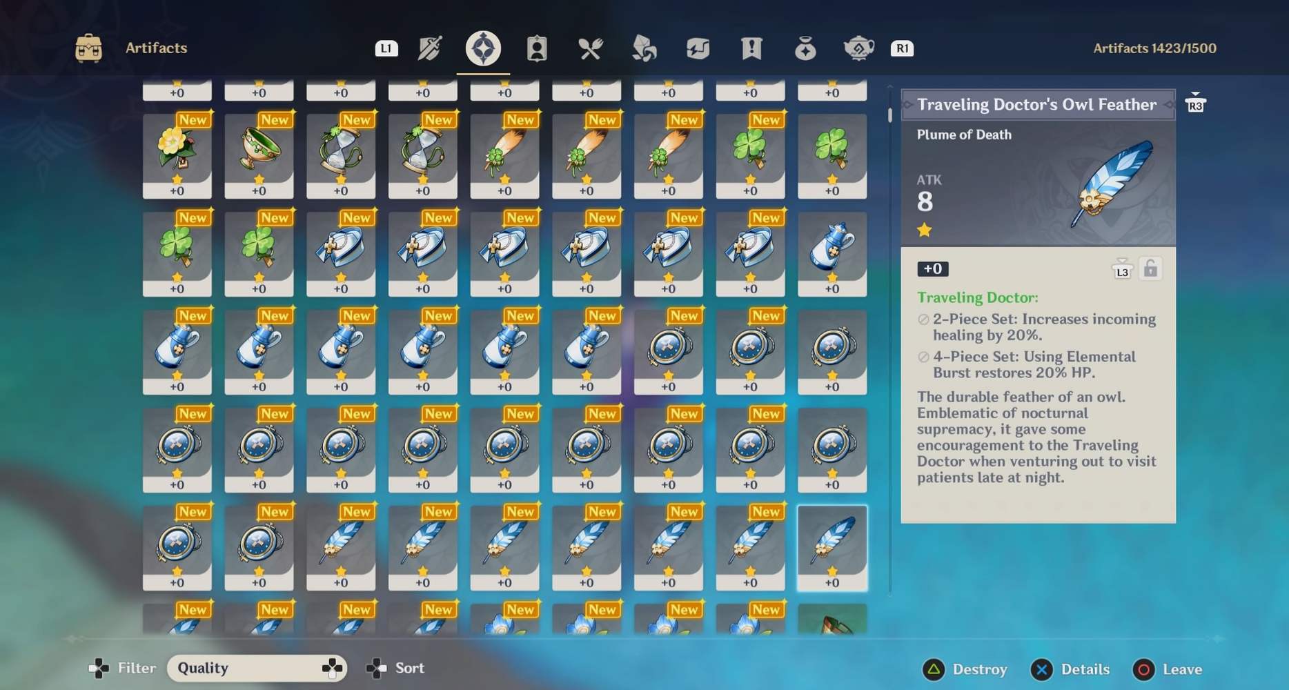 Artifact Exp Genshin Impact | HoYoLAB