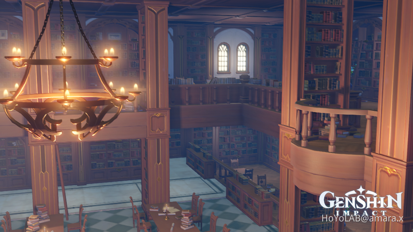 Inside Teyvat: Knights of Favonius Library | Genshin Impact | HoYoLAB
