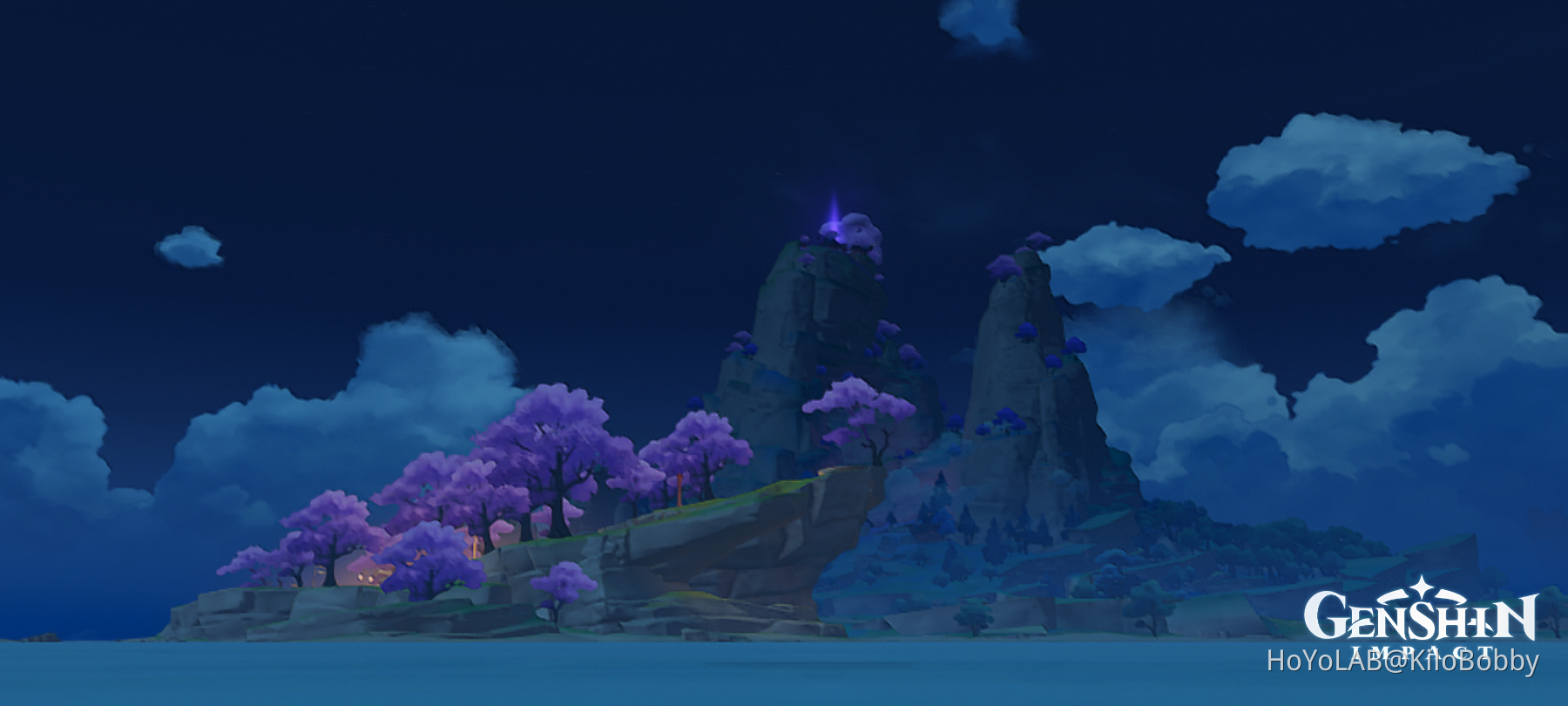 Night scene Genshin Impact | HoYoLAB