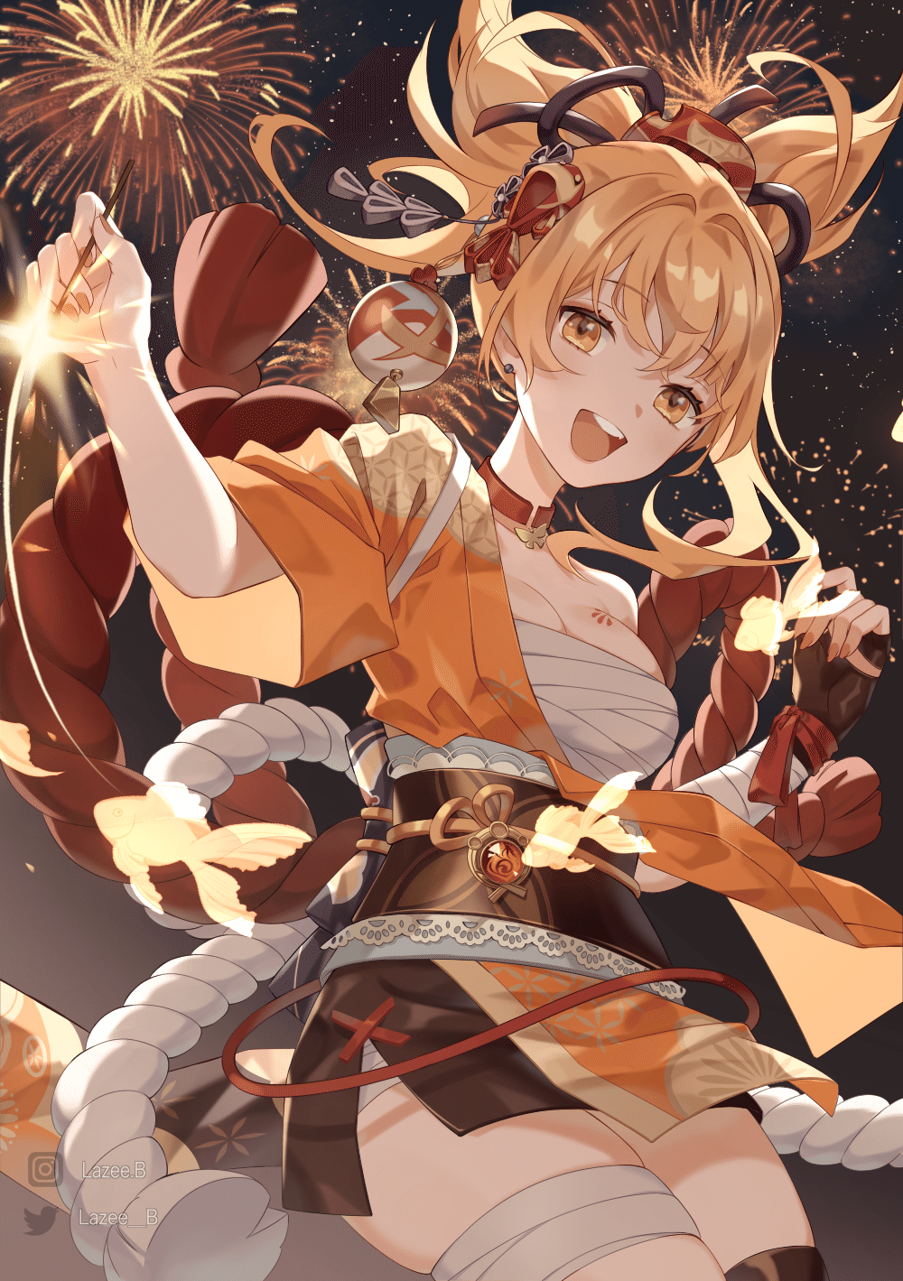 Yoimiya fanart Genshin Impact | HoYoLAB