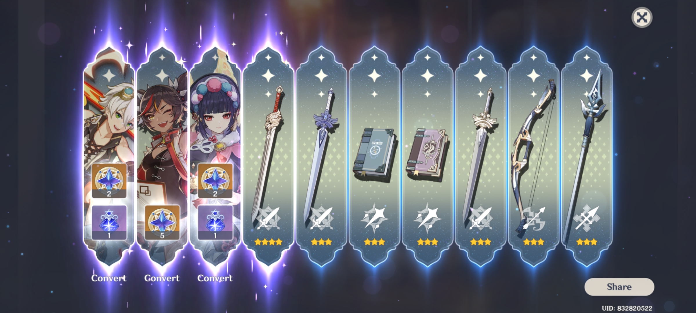 4 4Stars Genshin Impact | HoYoLAB