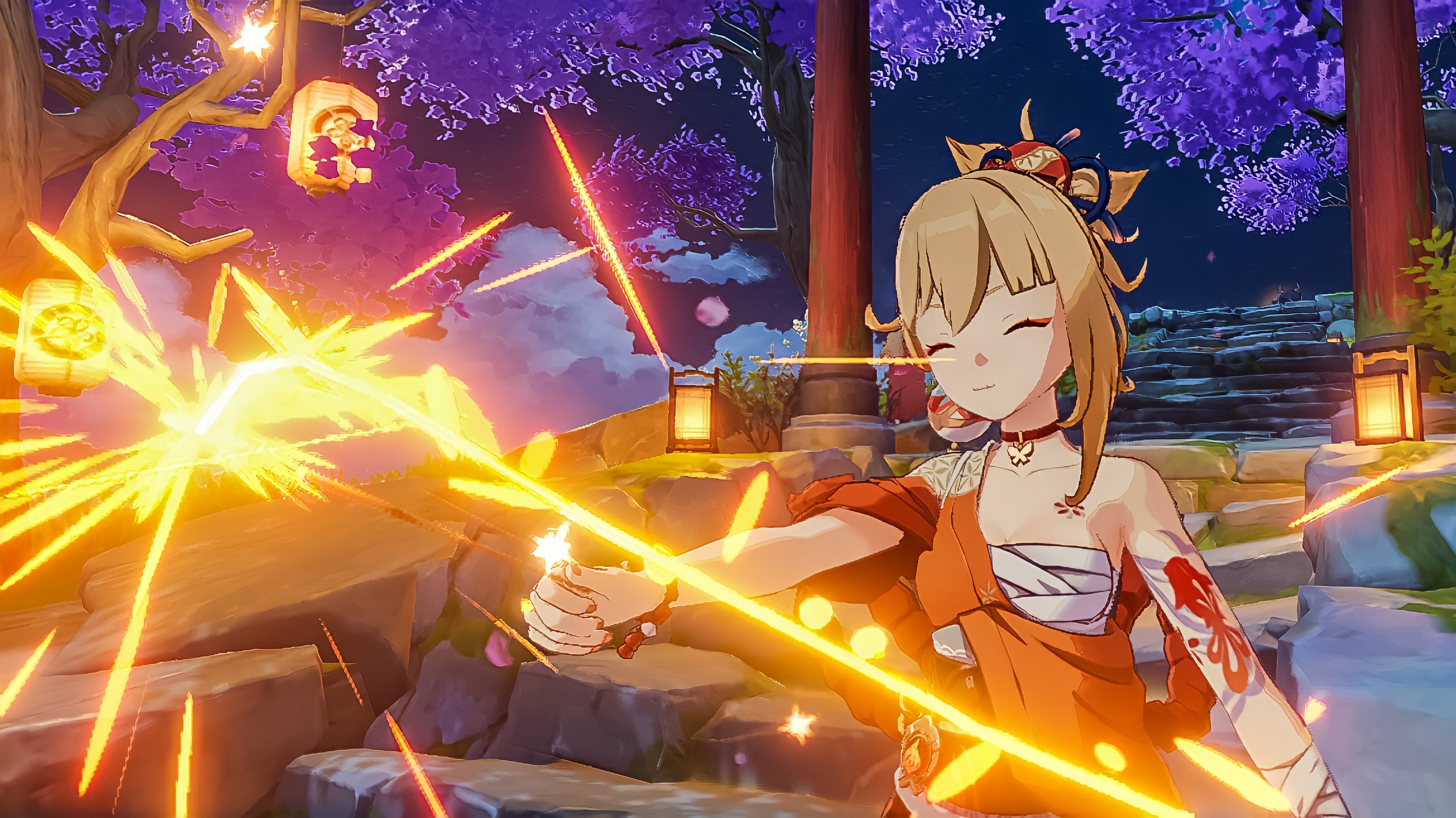 TAPESTRY OF GOLDEN FLAMES Genshin Impact | HoYoLAB