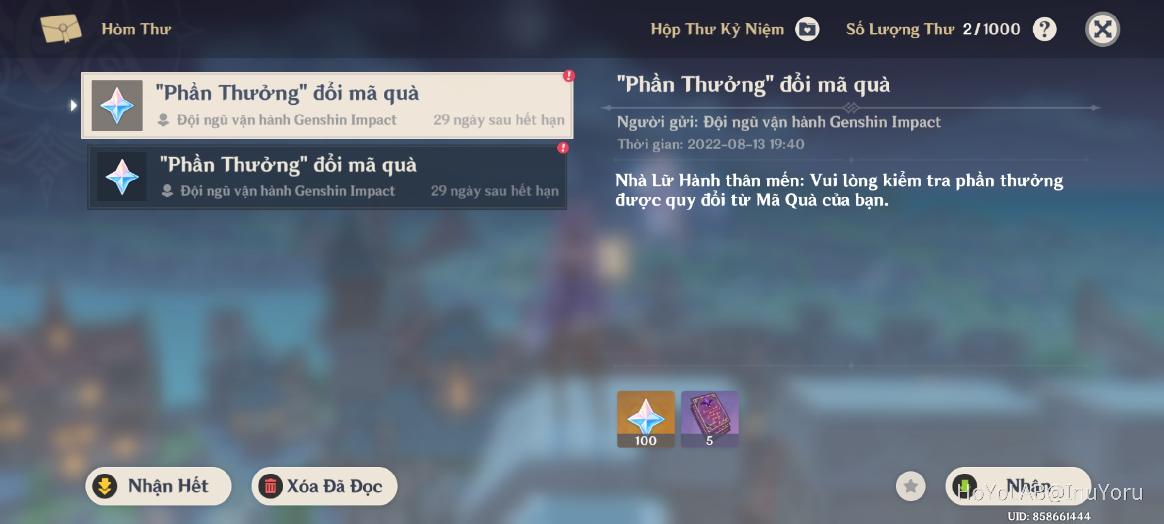 Code NT 3.0 Genshin Impact | HoYoLAB