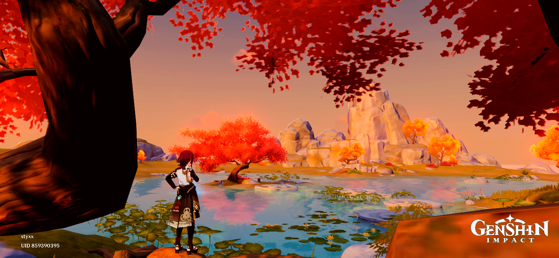 Just appreciating the scenery Genshin Impact | HoYoLAB