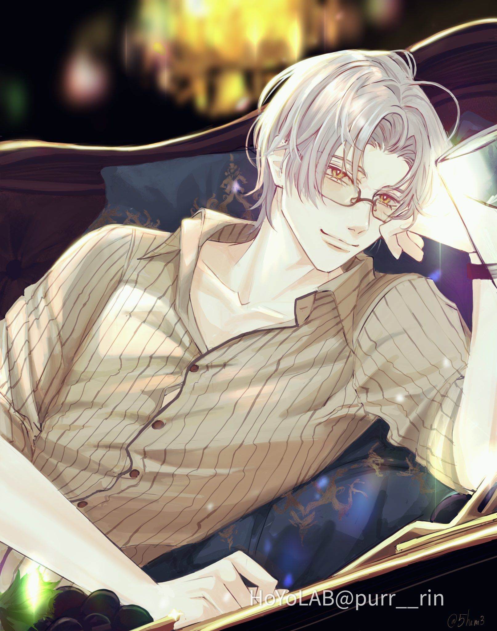 Making my own card version of Vyn Tears of Themis | HoYoLAB