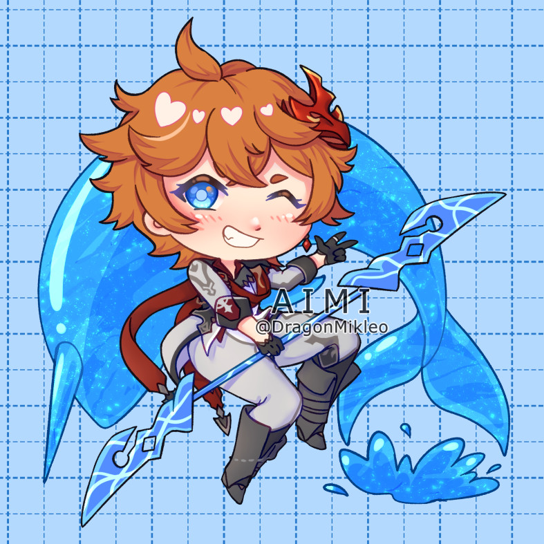 Chibi Tartaglia Genshin Impact | HoYoLAB