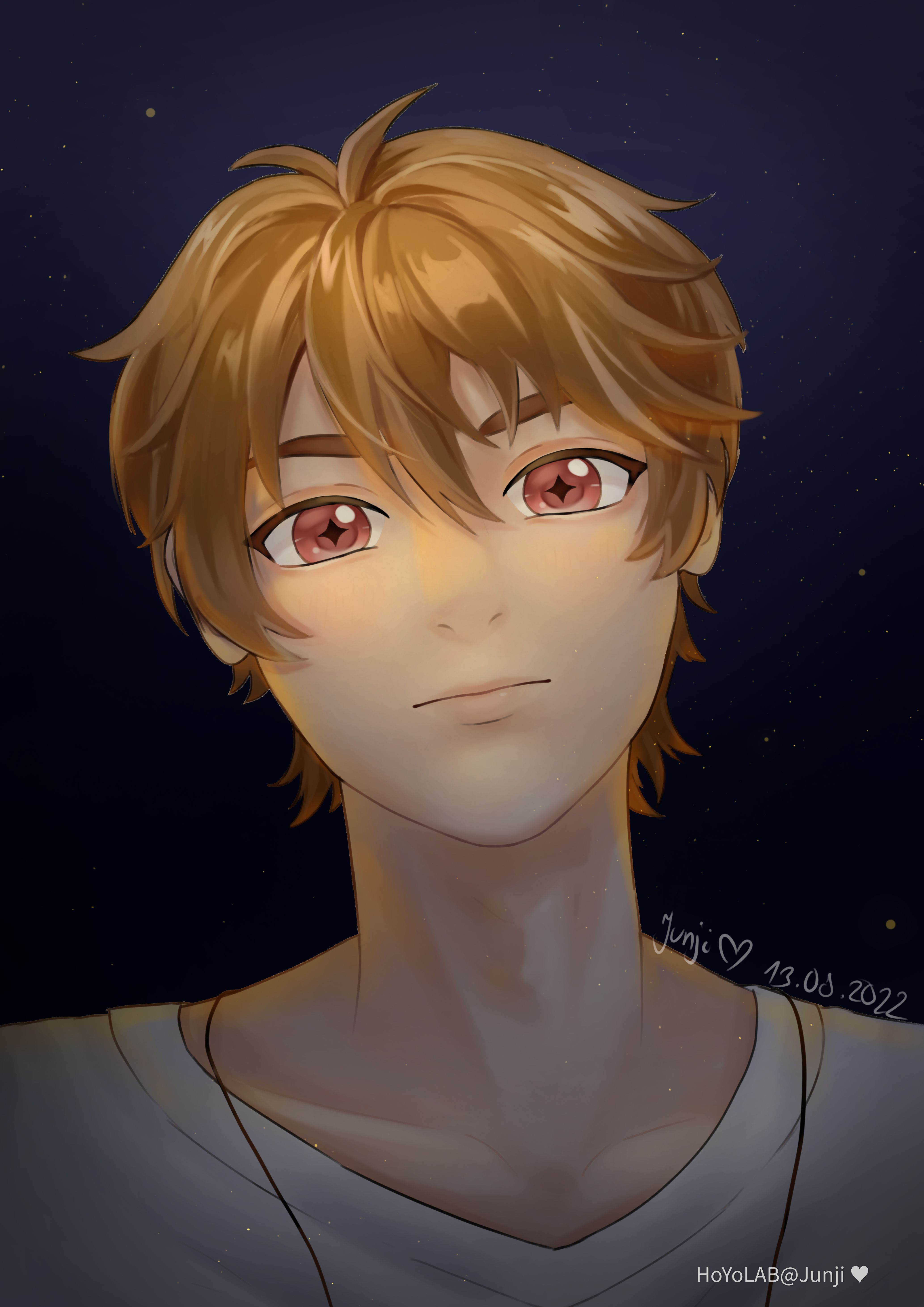 Luke Fan Art Tears of Themis | HoYoLAB