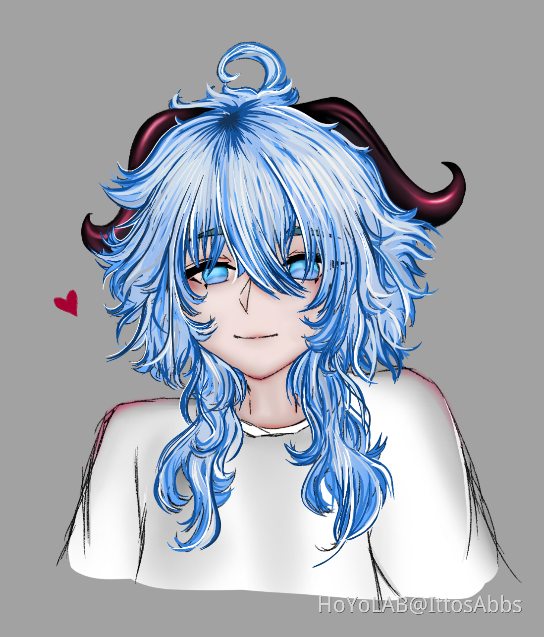 Ganyu! Ahh her hair was so fun to draw