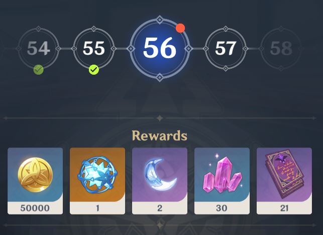 Adventure Rank 56 Genshin Impact | HoYoLAB