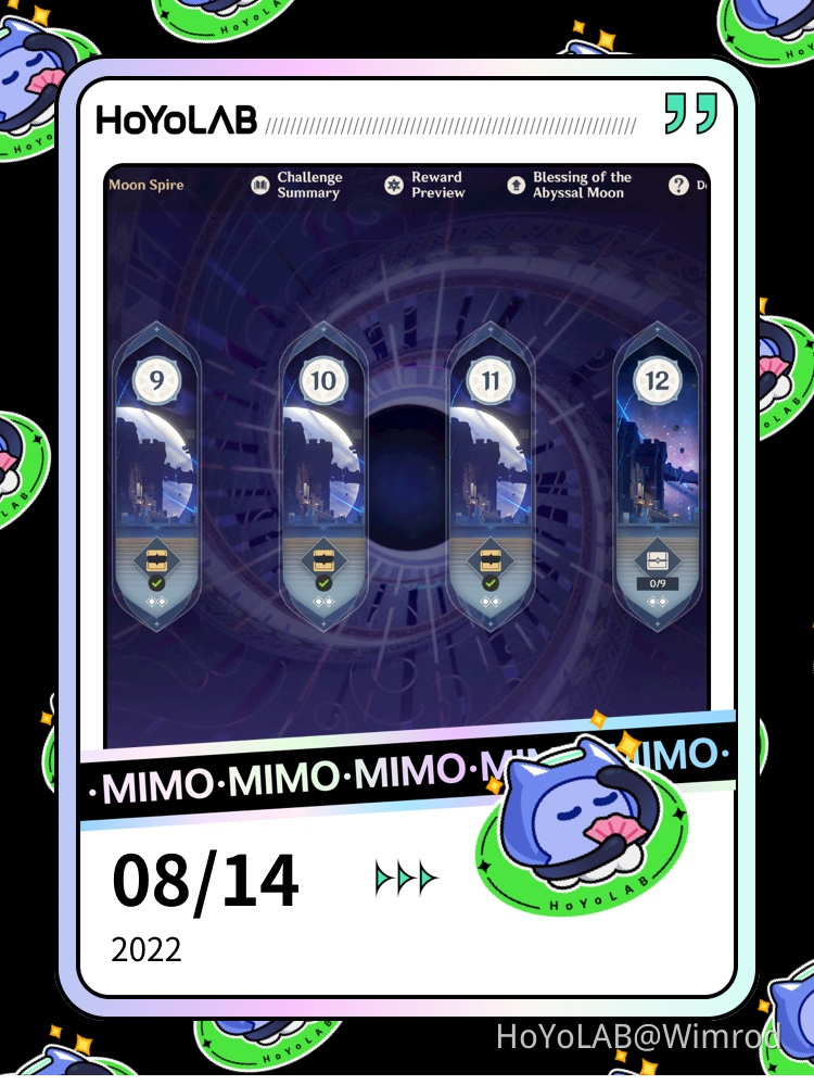 08/14 Diary - # My Museum of Achievements Genshin Impact | HoYoLAB