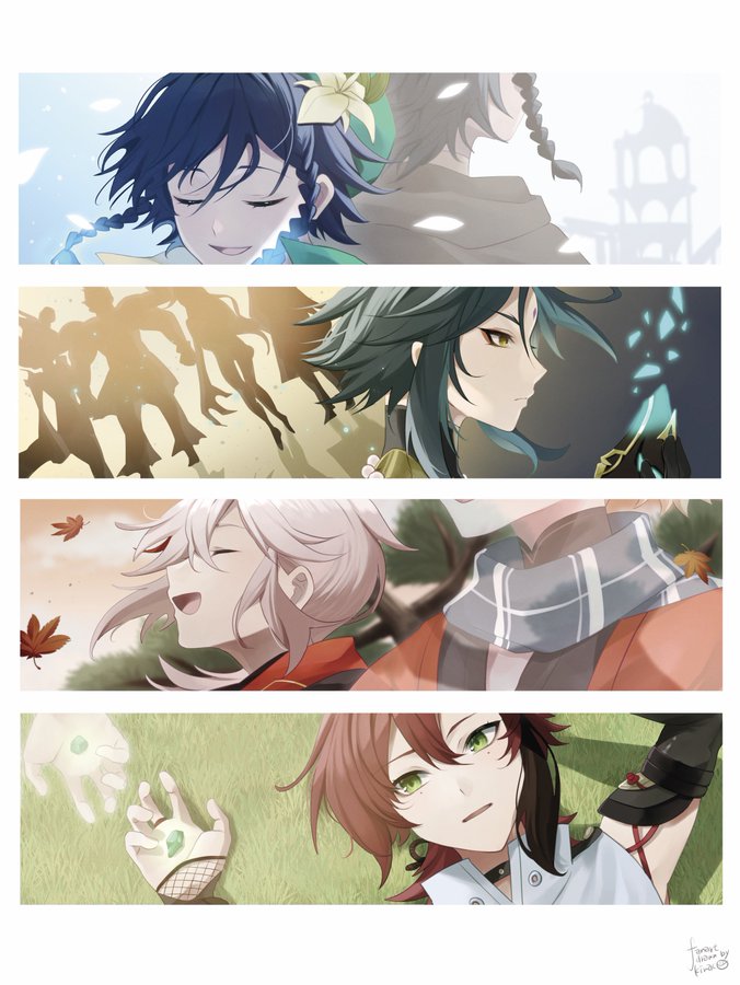 Anemo boys ^.^ Genshin Impact | HoYoLAB