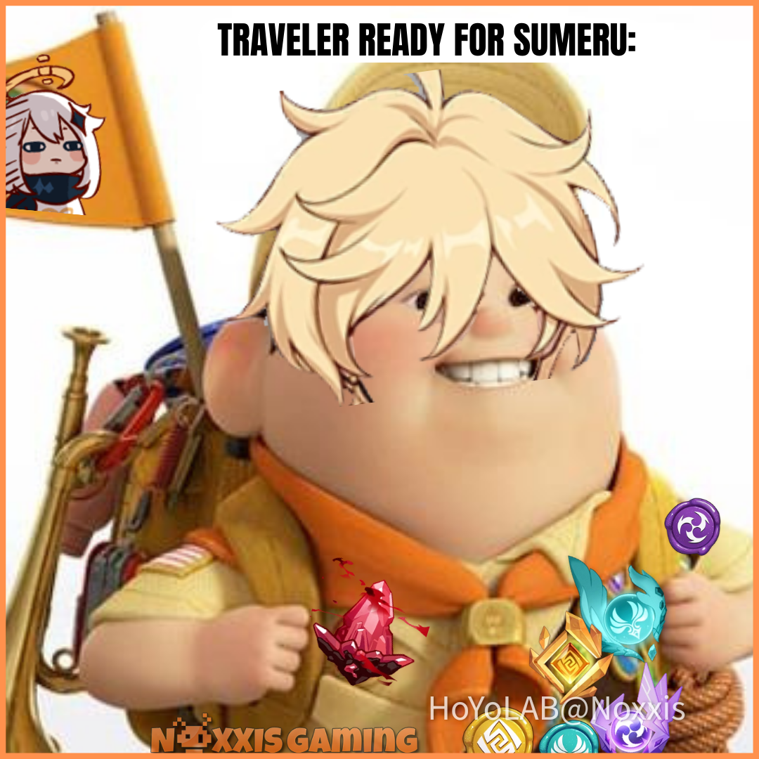Traveler Getting Ready For Sumeru Be Like: Genshin Impact | HoYoLAB