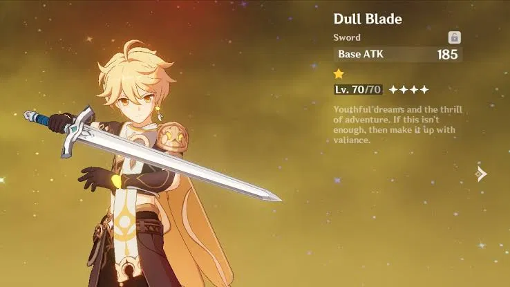 DULL BLADE Genshin Impact | HoYoLAB