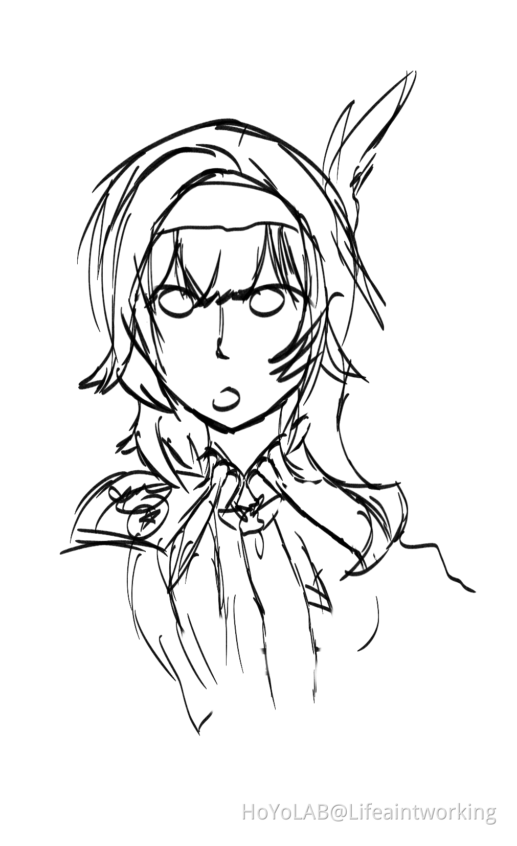 Eula Sketch/Drawing thing Genshin Impact | HoYoLAB