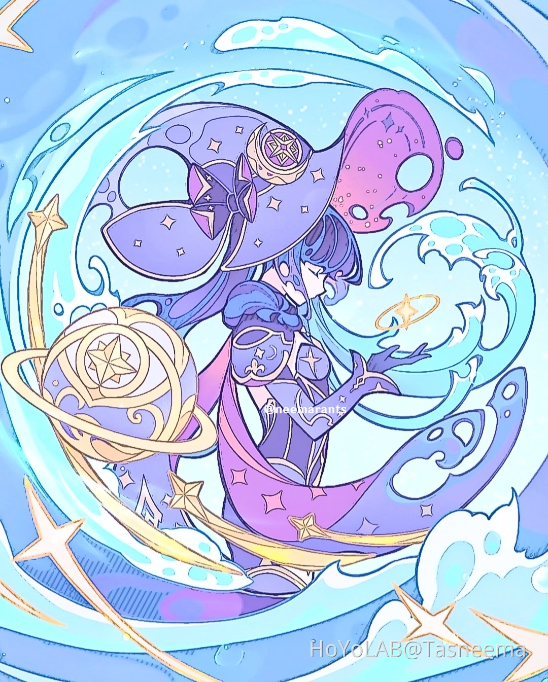 Mona wallpaper! Genshin Impact | HoYoLAB