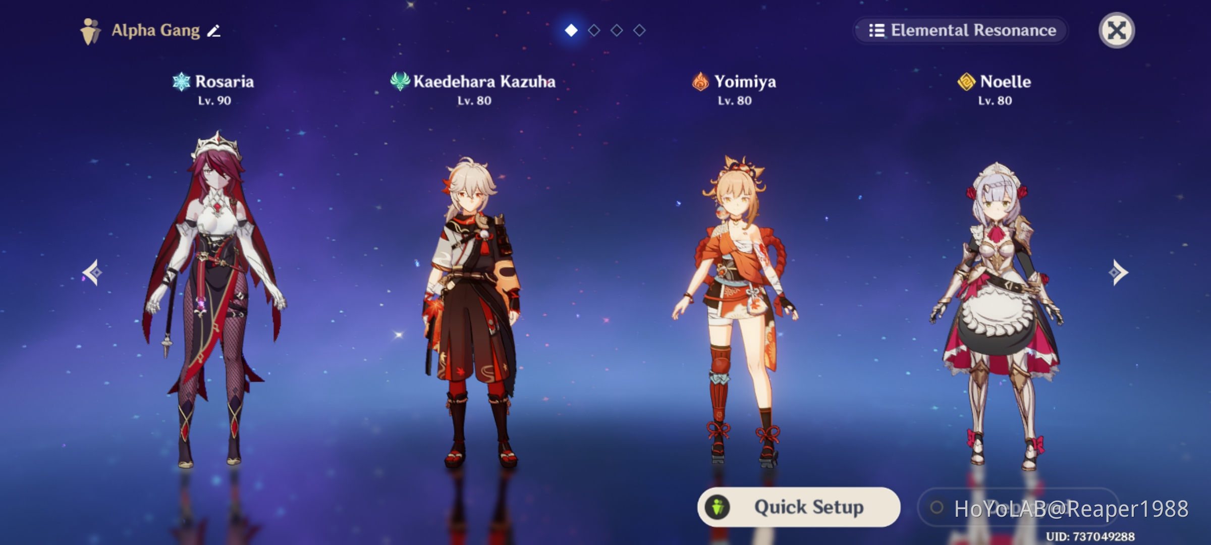 My current main team & rotation squad 😄 Genshin Impact | HoYoLAB