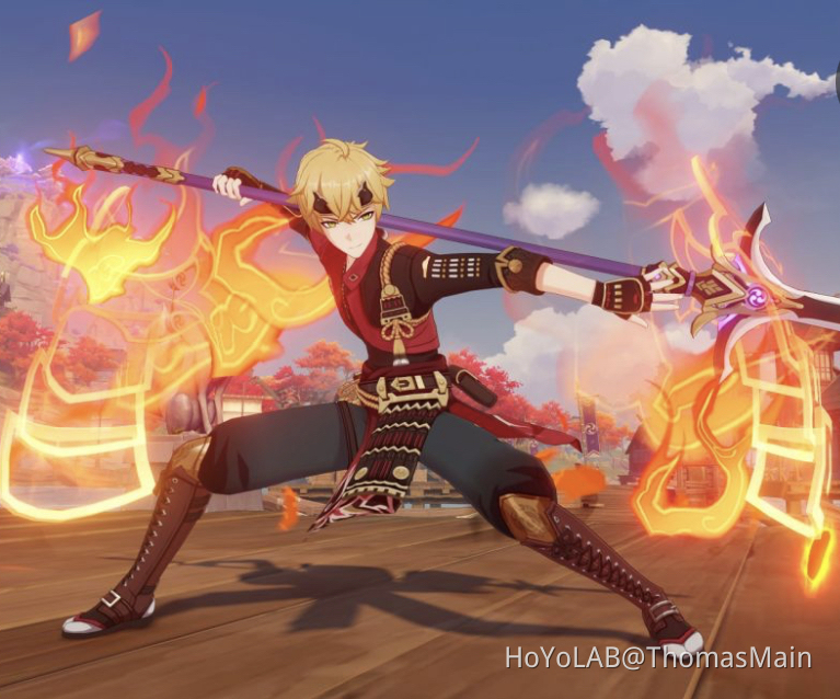 Thomas burst- 🔥!! Genshin Impact | HoYoLAB