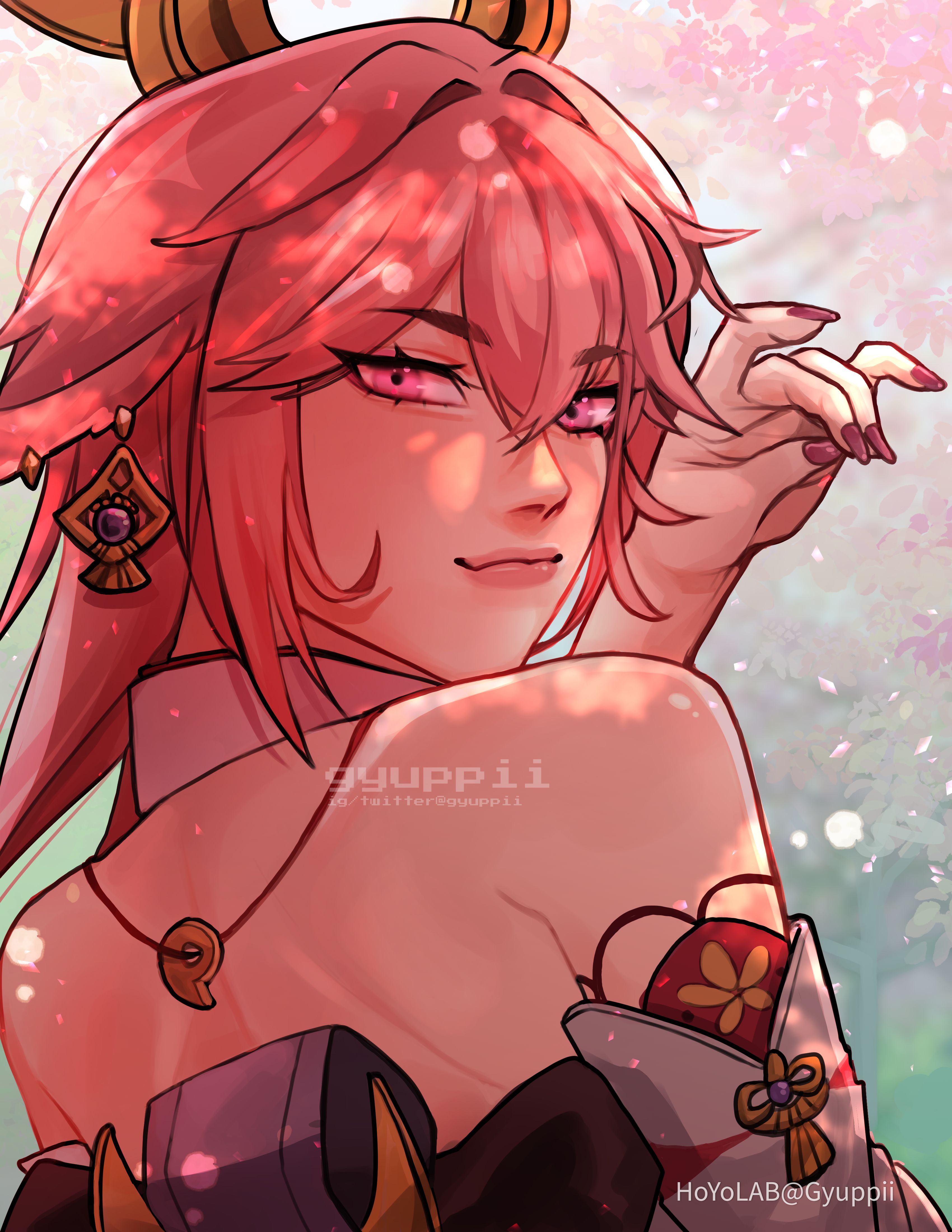 Miss Yae Miko Genshin Impact | HoYoLAB