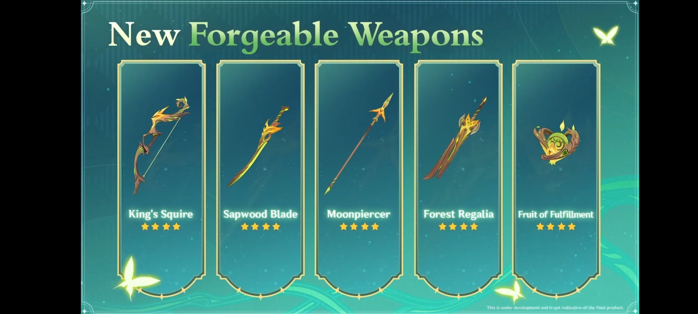 New weapons Genshin Impact | HoYoLAB