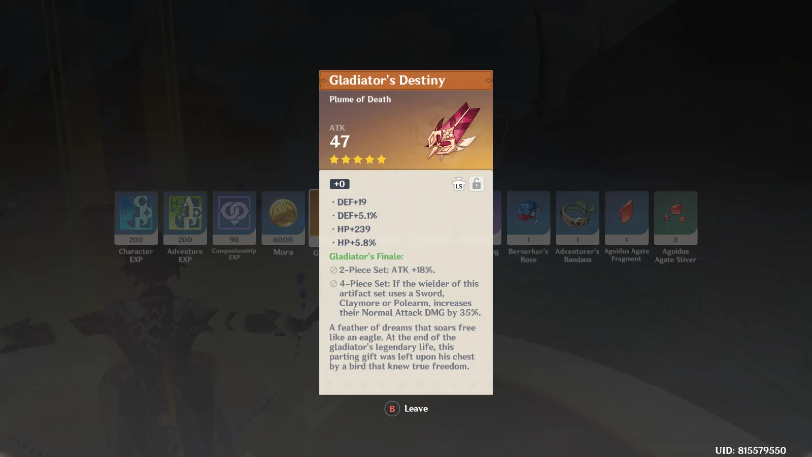 substats Genshin Impact | HoYoLAB