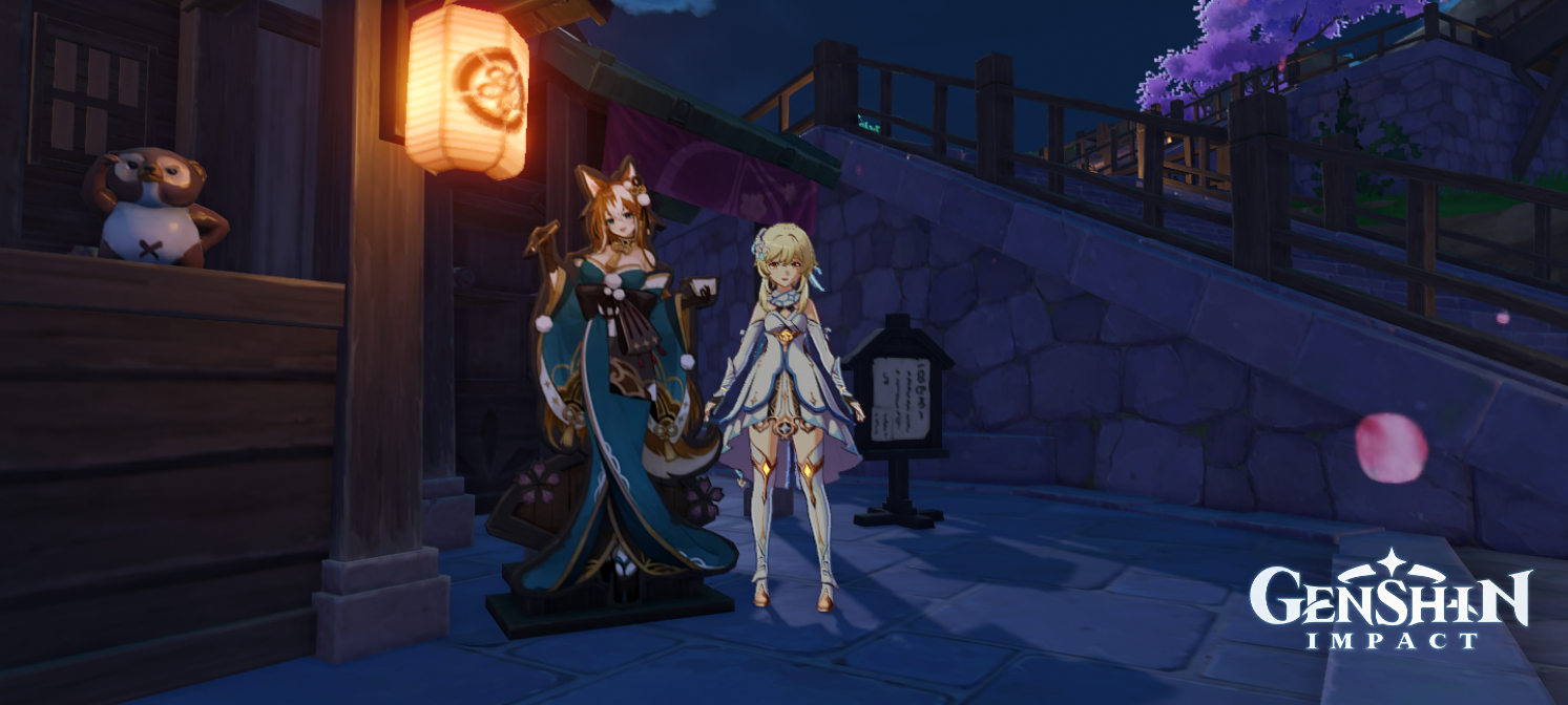 Picture taking with Ms. Hina~ Genshin Impact | HoYoLAB