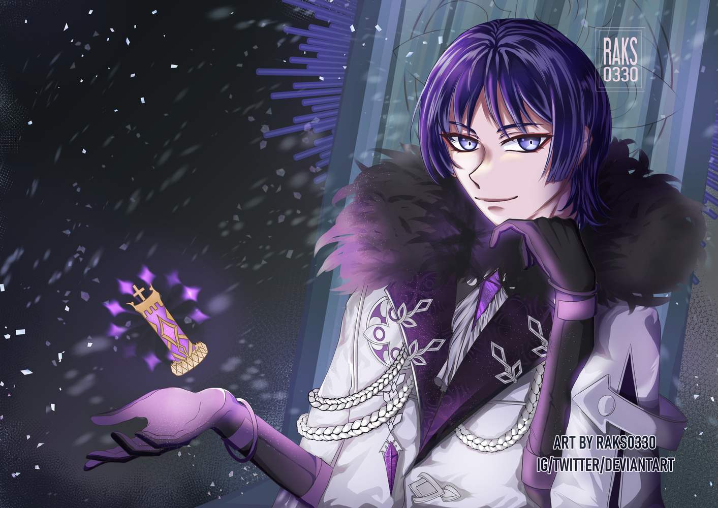 Scaramouche in A Winter Night’s Lazzo Genshin Impact | HoYoLAB