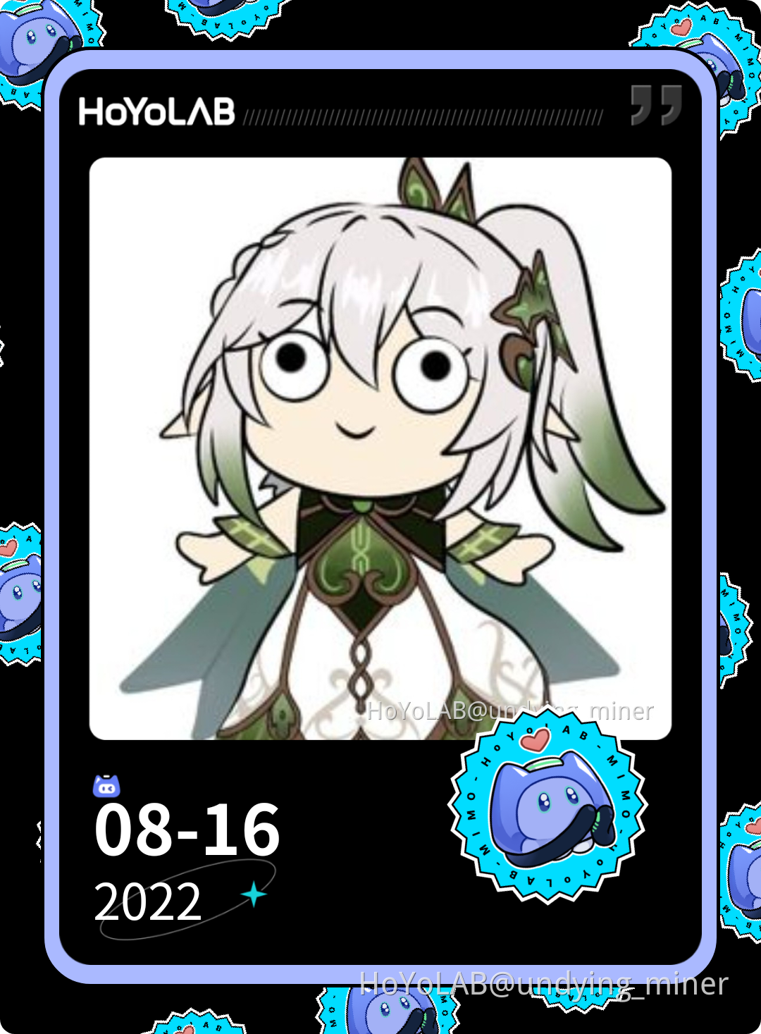 08-16 日記 -# 我在遊戲裡的休閒生活 | HoYoLAB